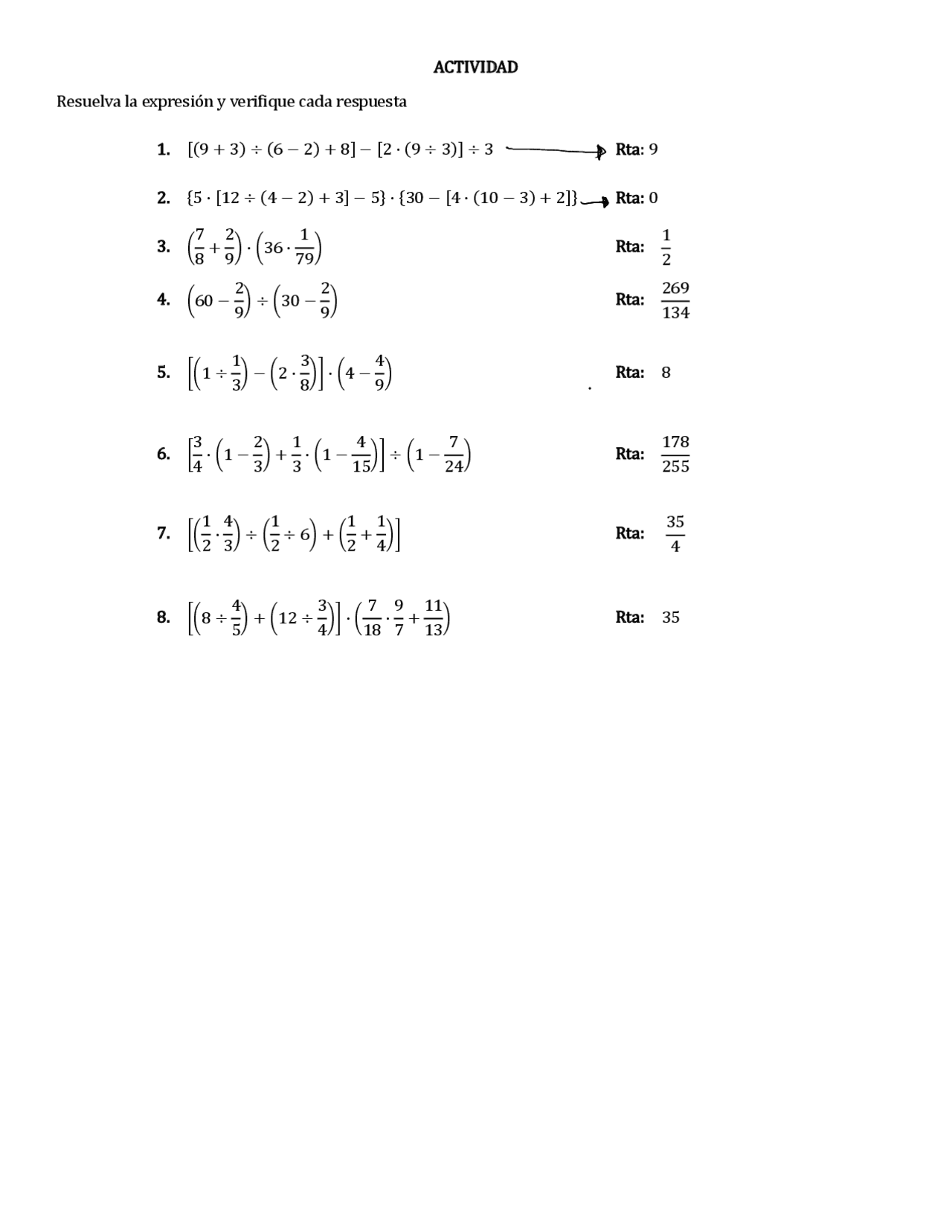 Polinomios aritmeticos | Ejercicios de Matemáticas | Docsity