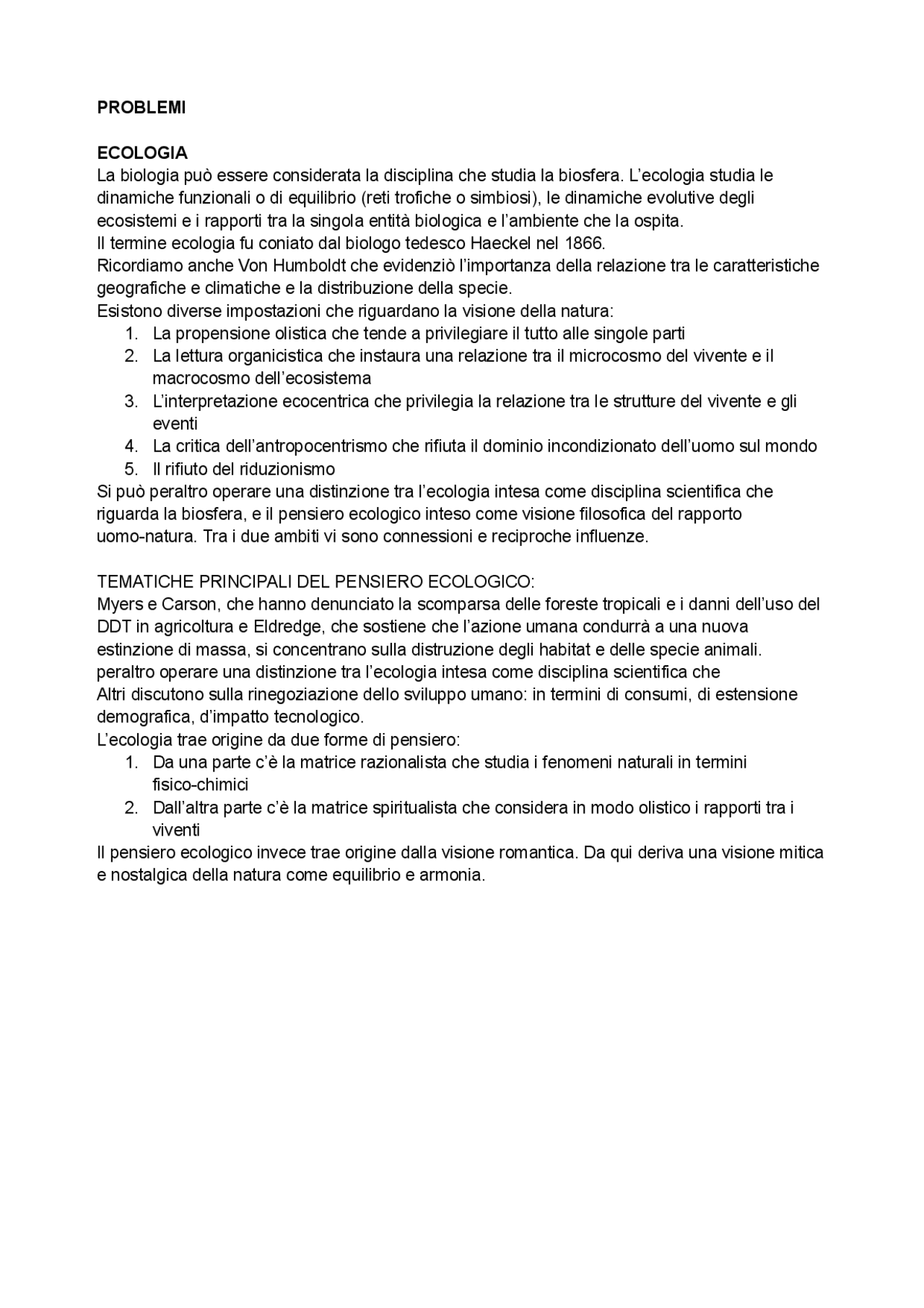 Riassunto libro Manuale | Slide di Filosofia | Docsity