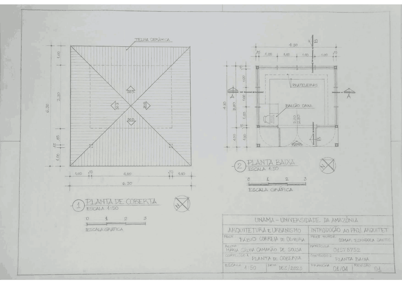 Projeto de um quiosque | Prove d'esame Structural Design and ...