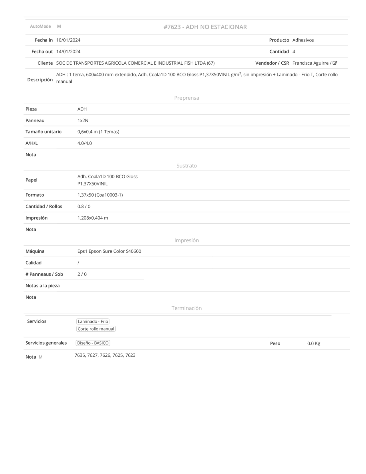 ordenes de trabajo para aceder a trabajo a trabajadores por mediante una guia manual ...