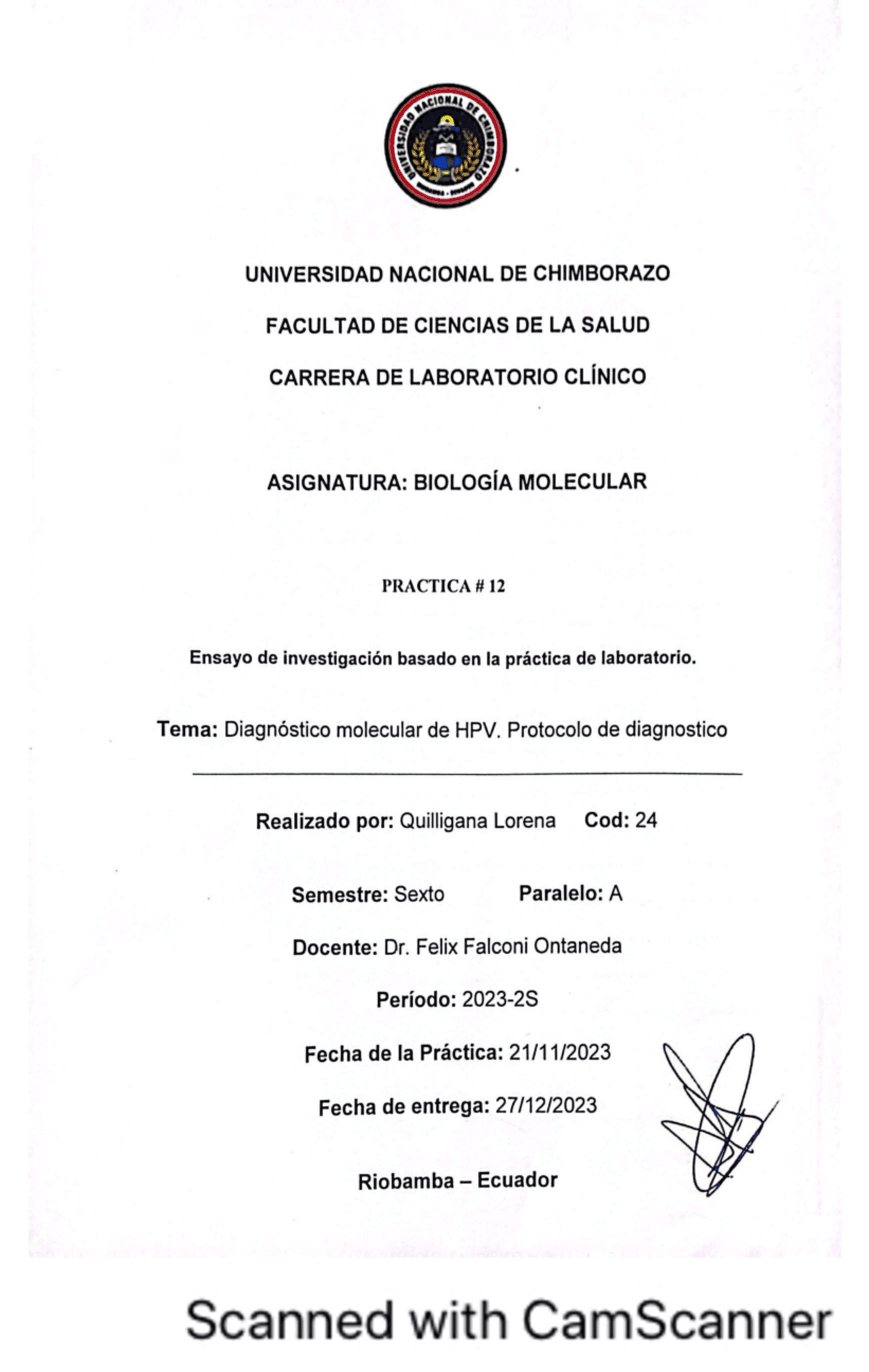 Bitácora de biología molecular práctica en laboratorio | Esquemas y ...