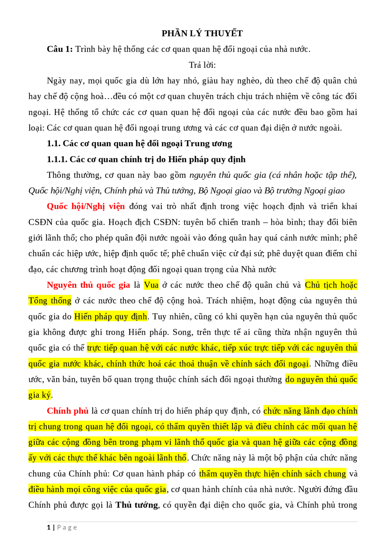Diplomatic Relations: The Role and Functioning of Diplomatic Missions ...