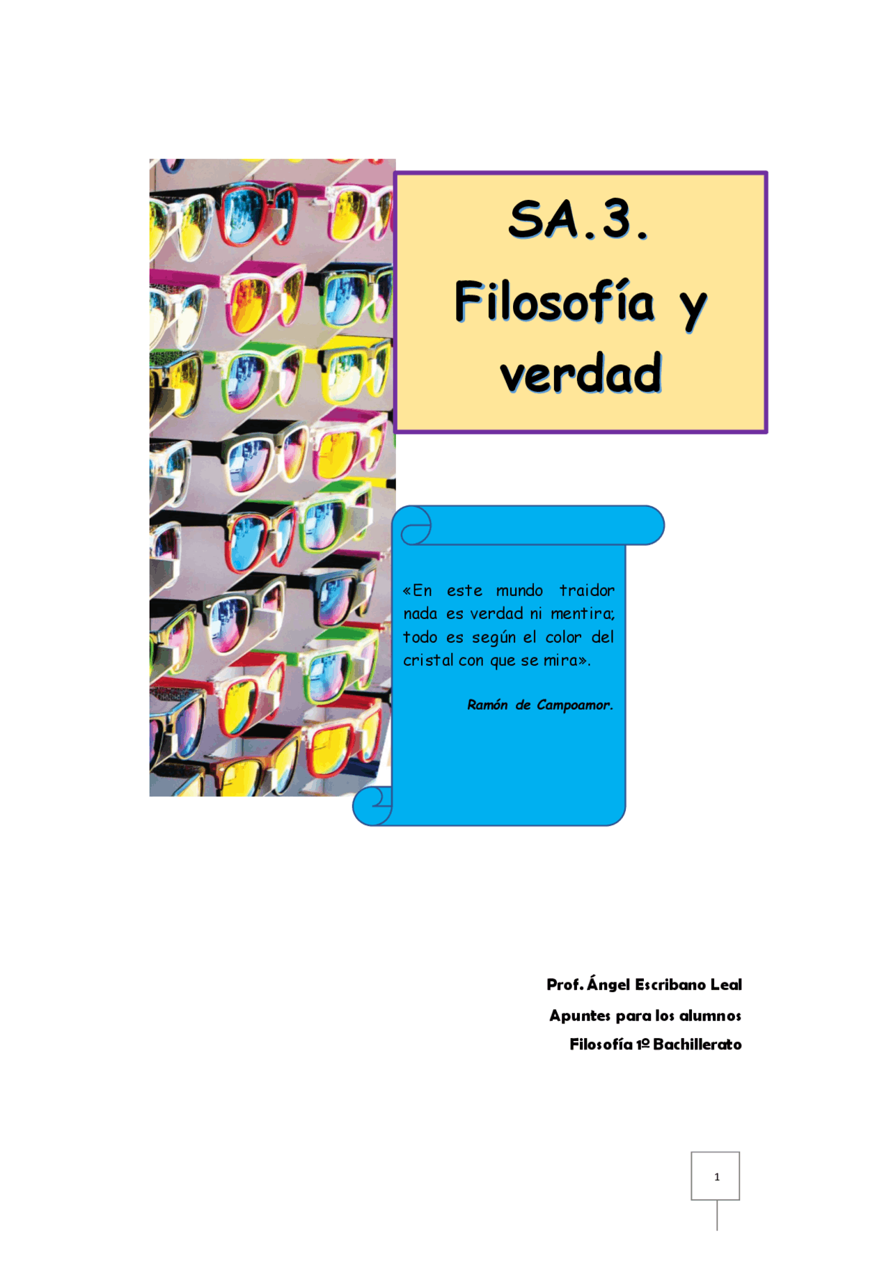El Concepto de Verdad y el Proceso del Conocimiento | Apuntes de ...