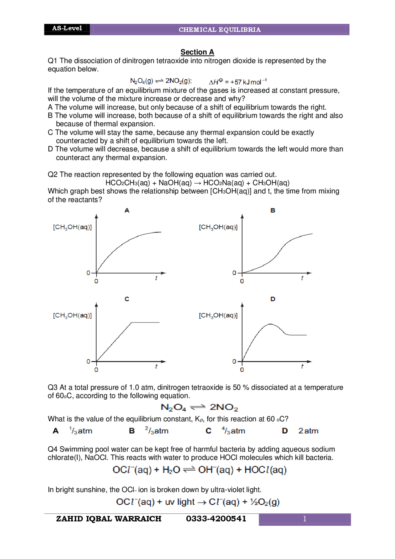 Temperature, Pressure, and Catalysts' Impact on Equilibrium Yield in ...