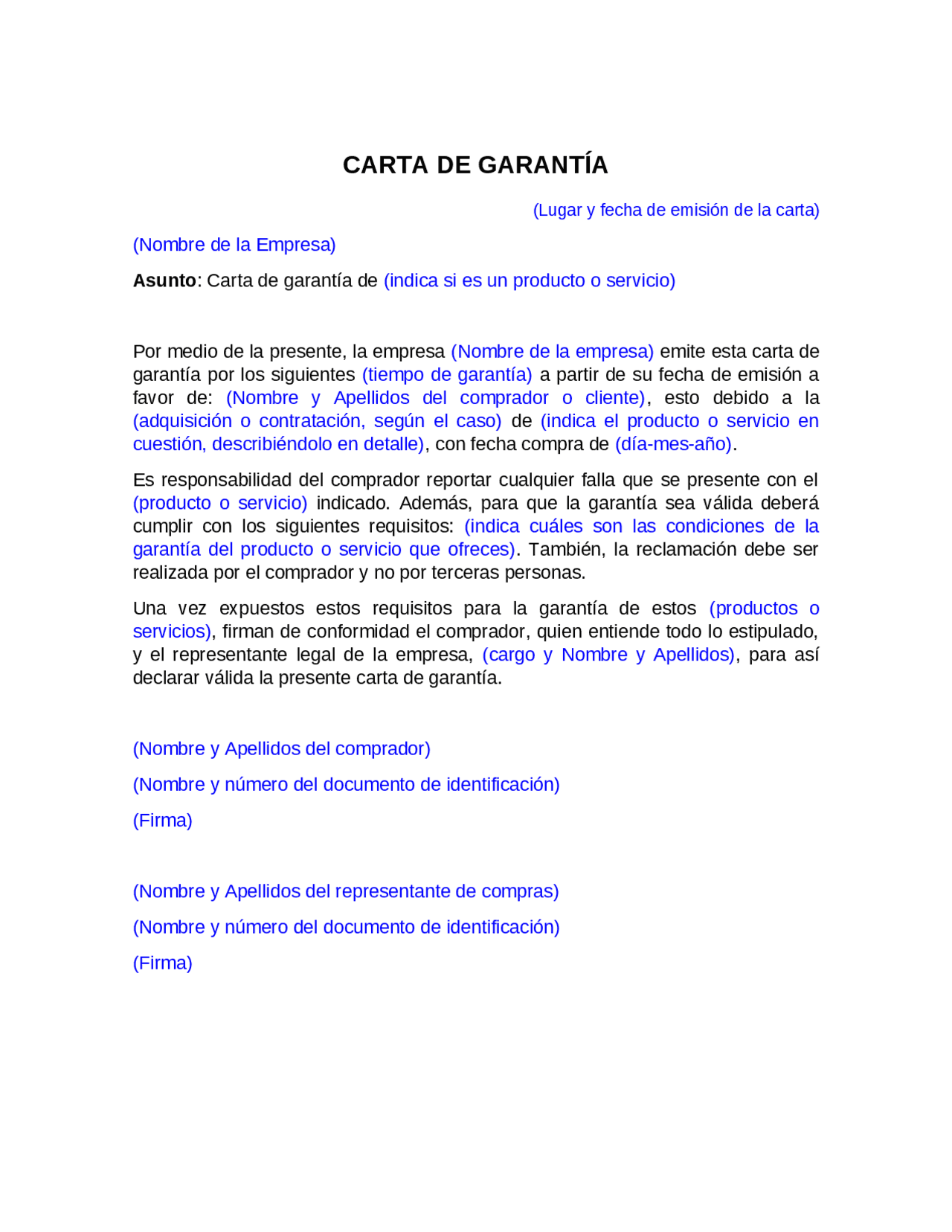GARANTIA DE SERVICIO | Apuntes de Sistema Fiscal | Docsity