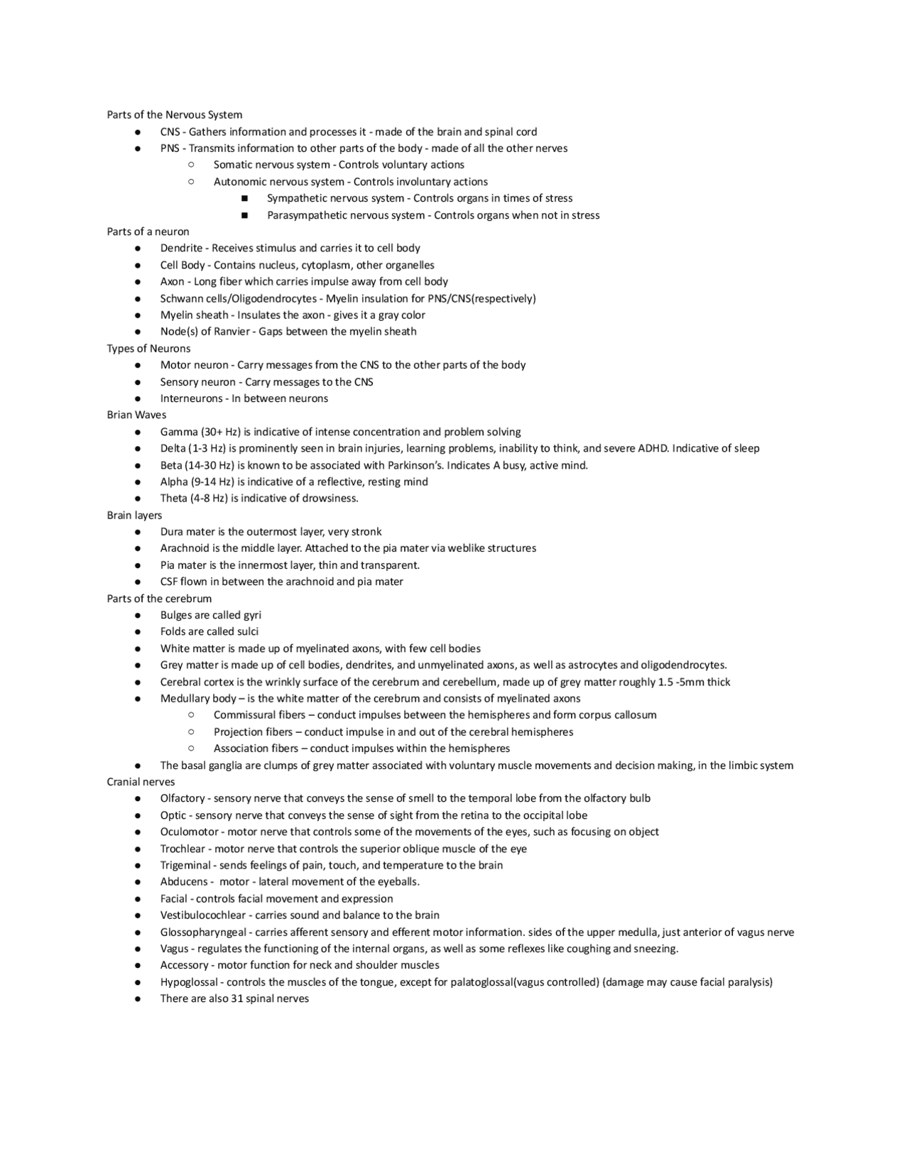 Cheat sheet for science olympiad's ana phys event | Cheat Sheet Biology ...