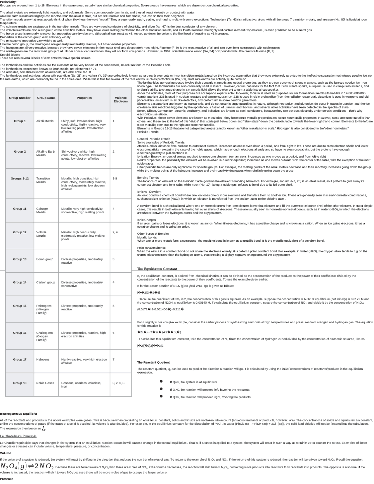 Science Olympiad Chem Lab Cheat Sheet | Cheat Sheet Chemistry | Docsity