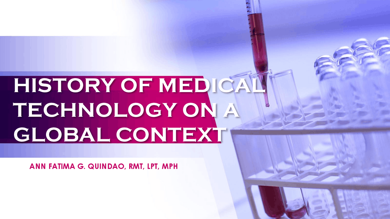 A Historical Overview of Medical Technology: From Ancient Times to ...