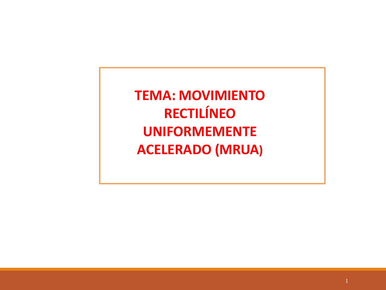 Movimiento Rectilíneo Uniformemente Acelerado (MRUA) | Ejercicios de ...