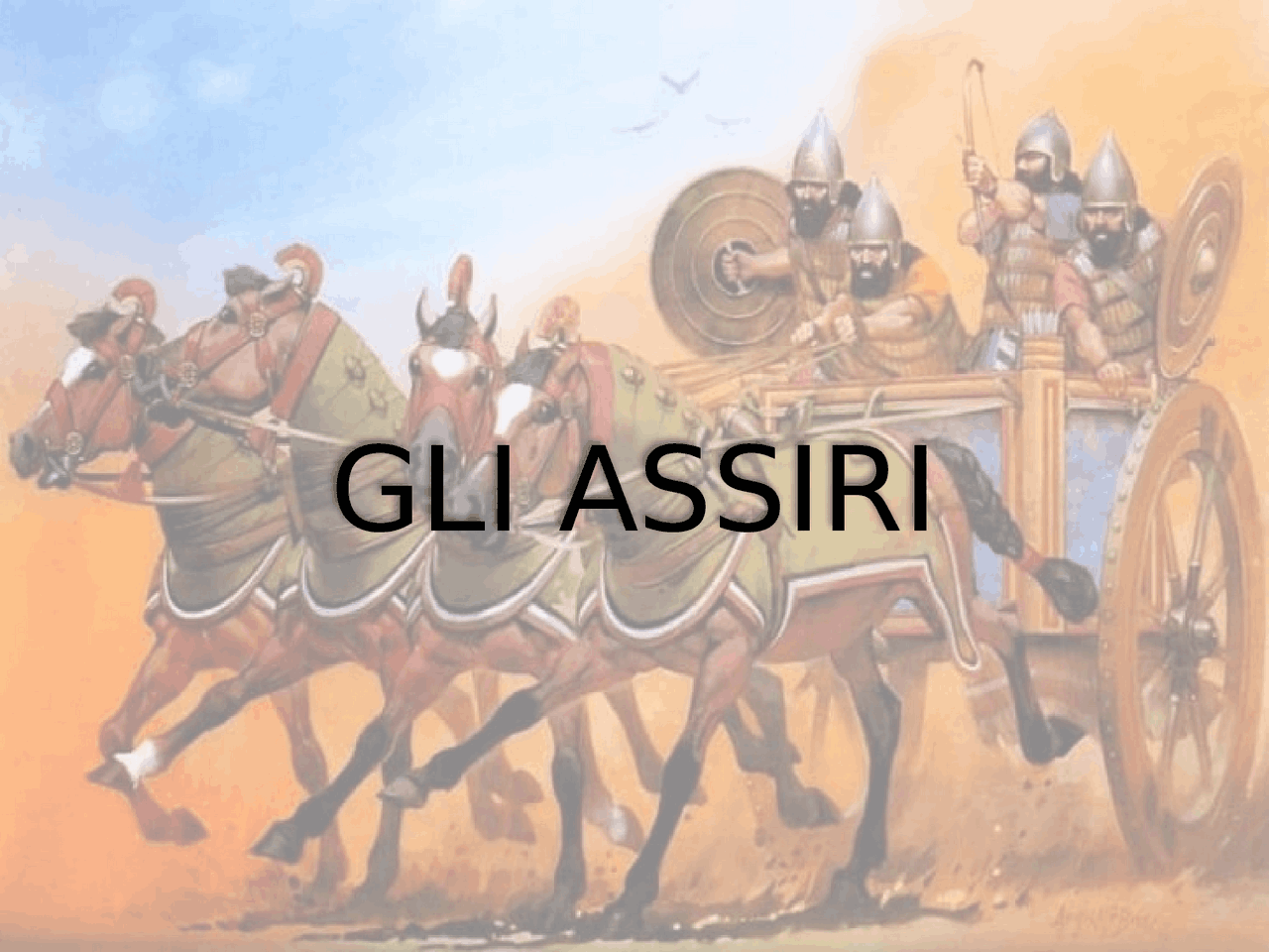 Powerpoint sugli assiri | Slide di Storia | Docsity