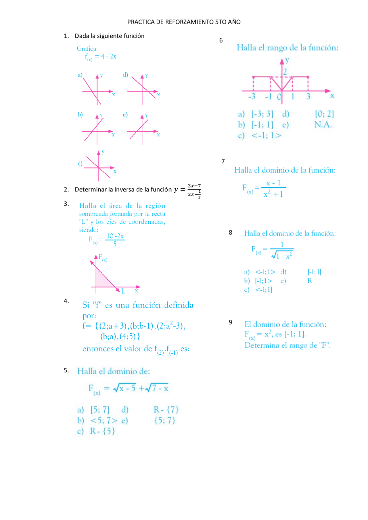 Aritméticas ejercicios | Ejercicios de Derecho | Docsity