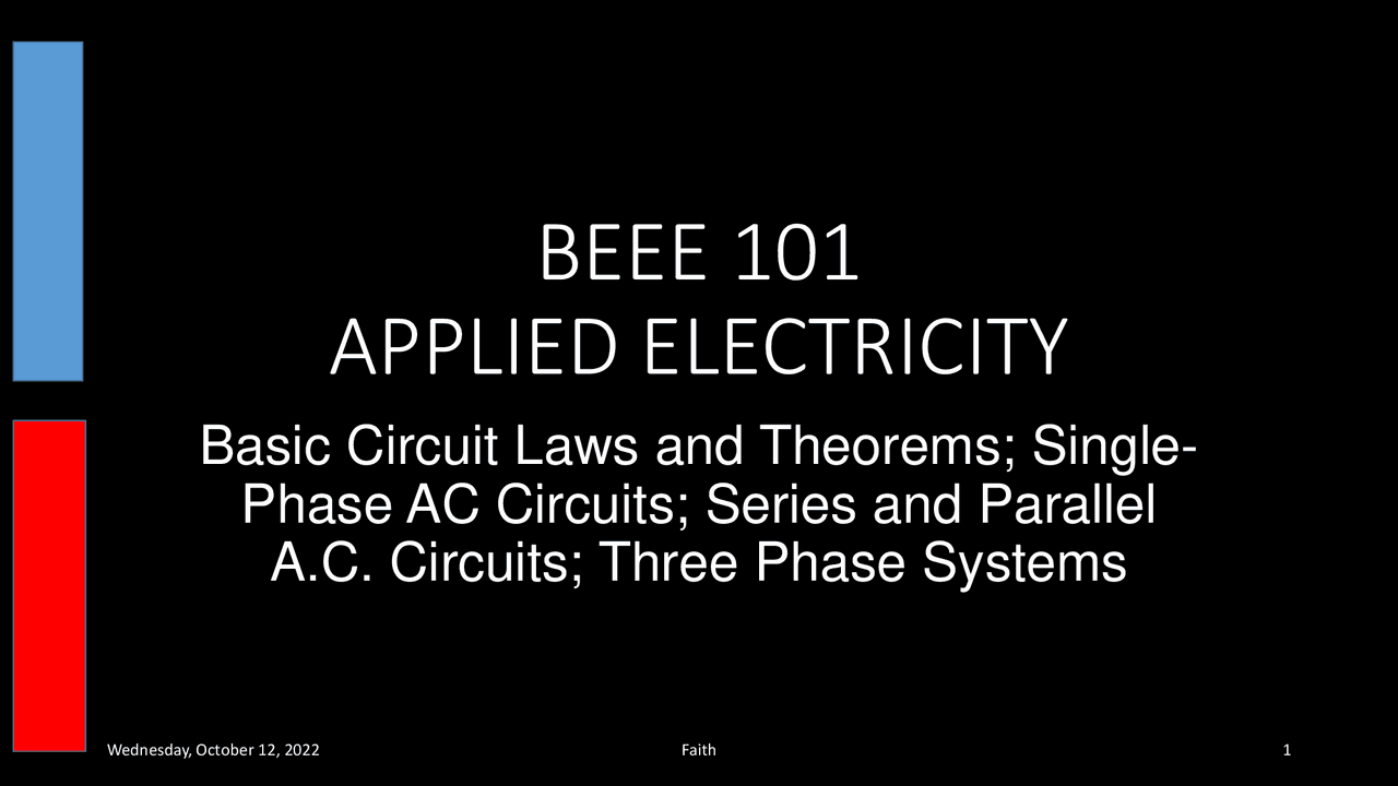 Voltage and Current Distribution in Electric Circuits: Series and Parallel Concepts | Schemes ...