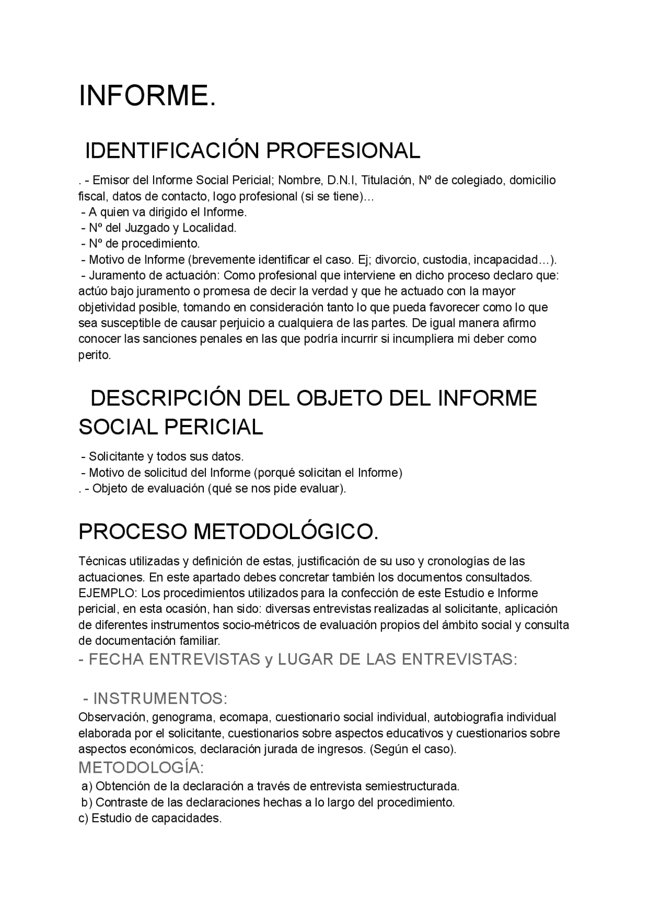 Guía Para Elaborar Un Informe Pericial Con Ejemplo Práctico – PJBZT