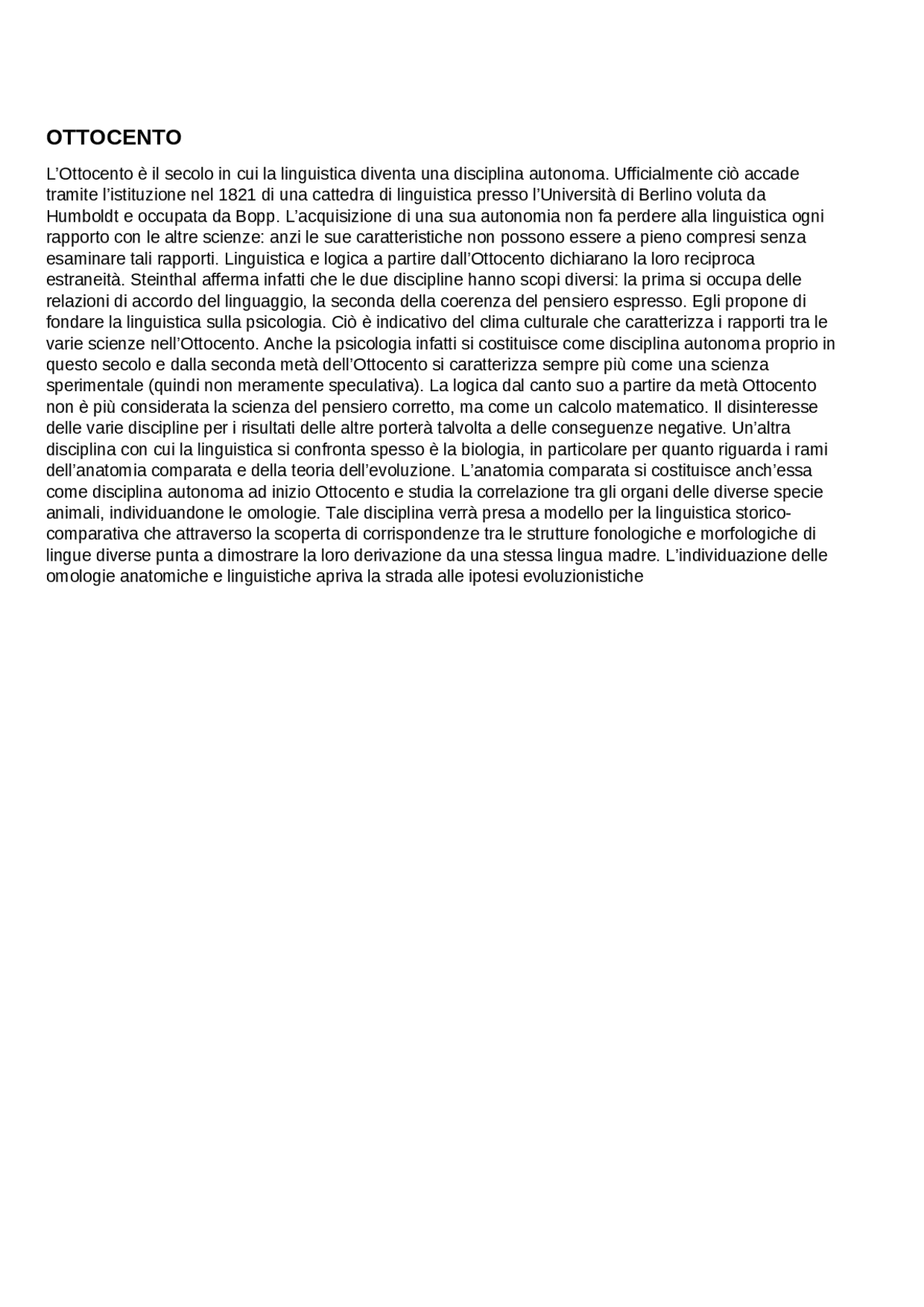 Riassunto del libro Breve Storia della Linguistica | Dispense di ...