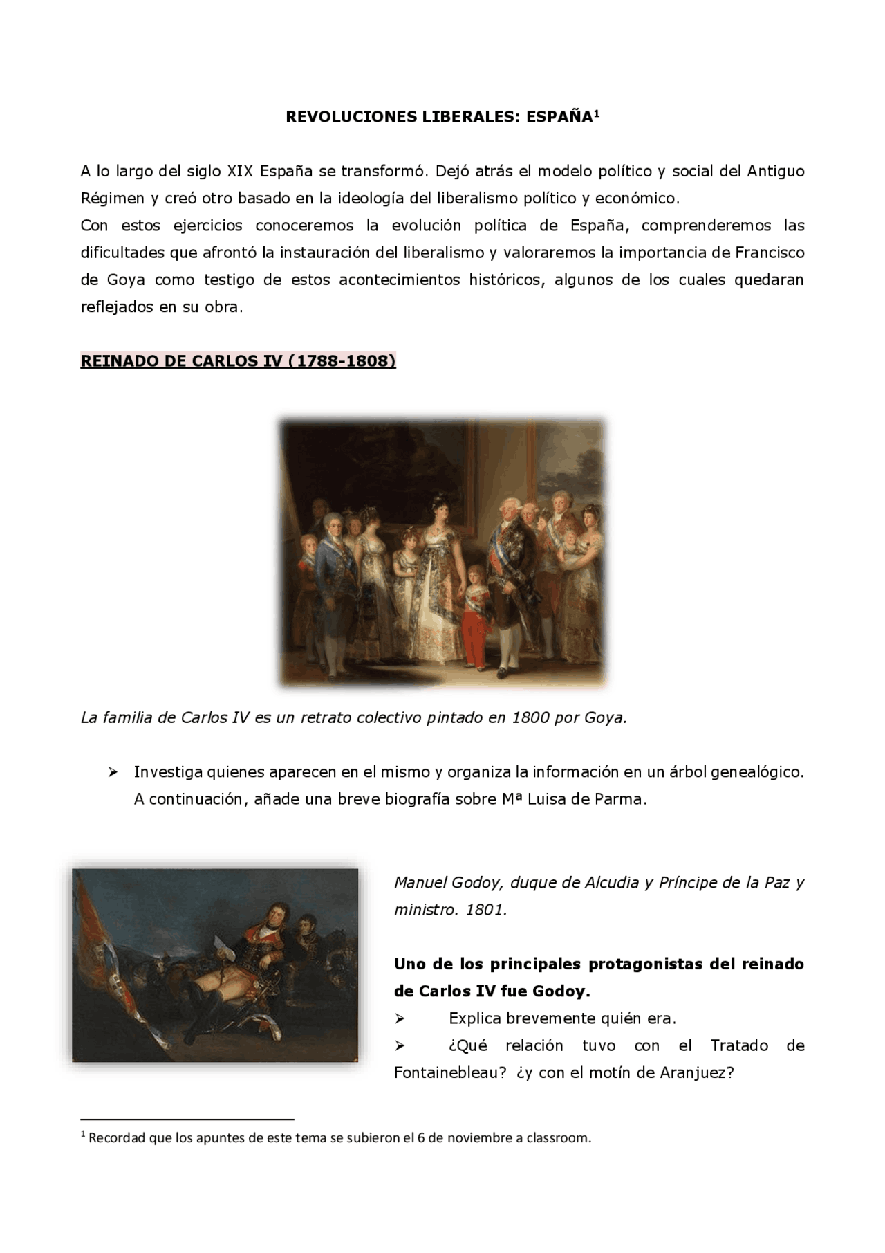 Revoluciones Liberales en España: Un Viaje por la Historia | Resúmenes ...