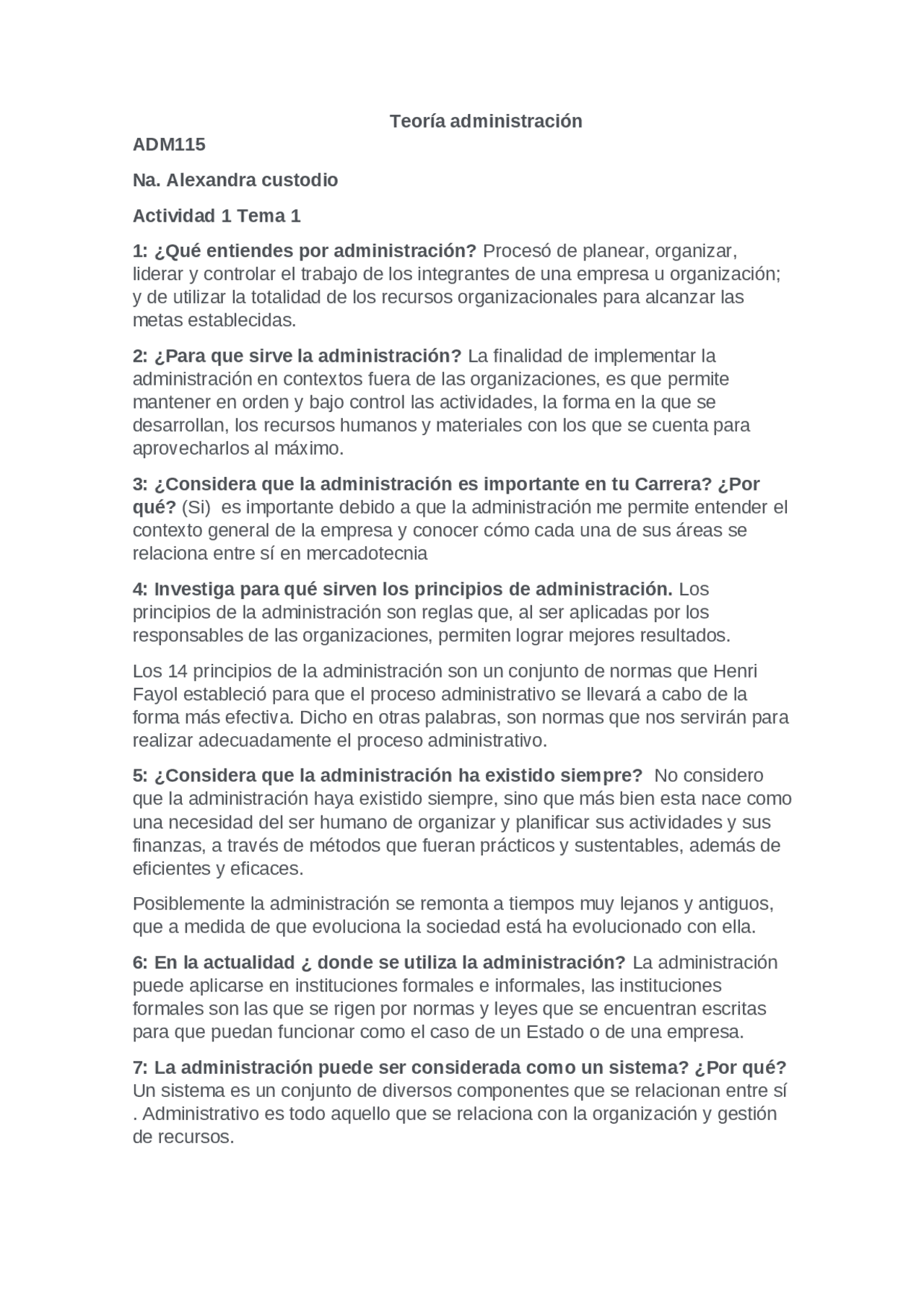 Administración de empresas | Ejercicios de Administración de Empresas ...