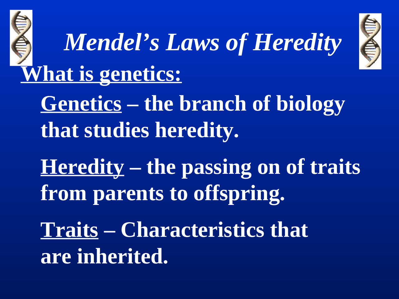Mendel's Laws of Heredity: Understanding the Foundations of Genetics ...