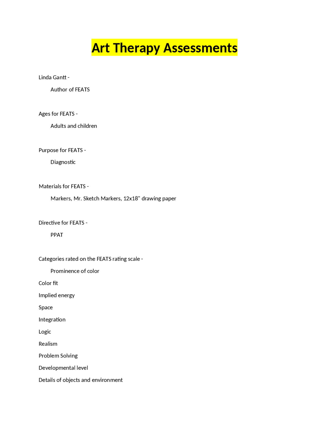 Art Therapy Assessments: Comprehensive Guide to Techniques ...