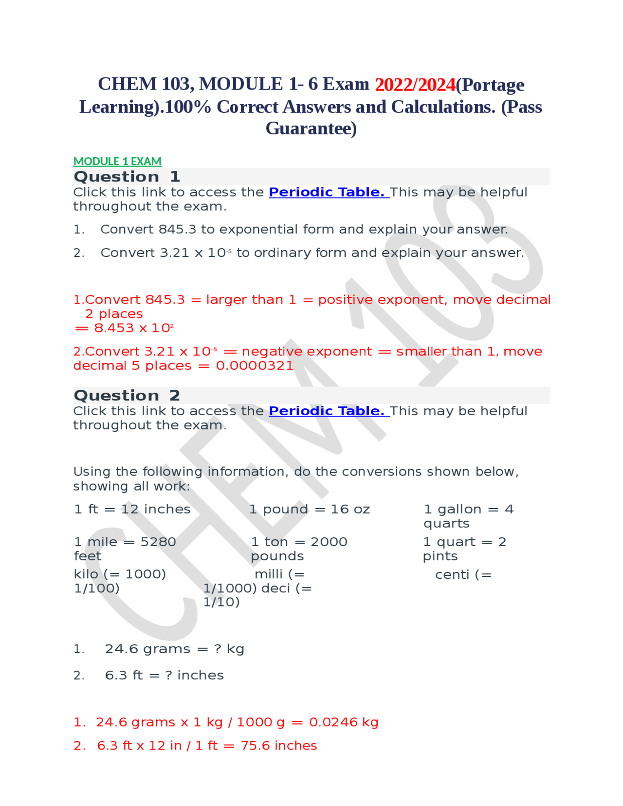 Chemistry Problem Solving: Mass, Volume, and Temperature Calculations ...
