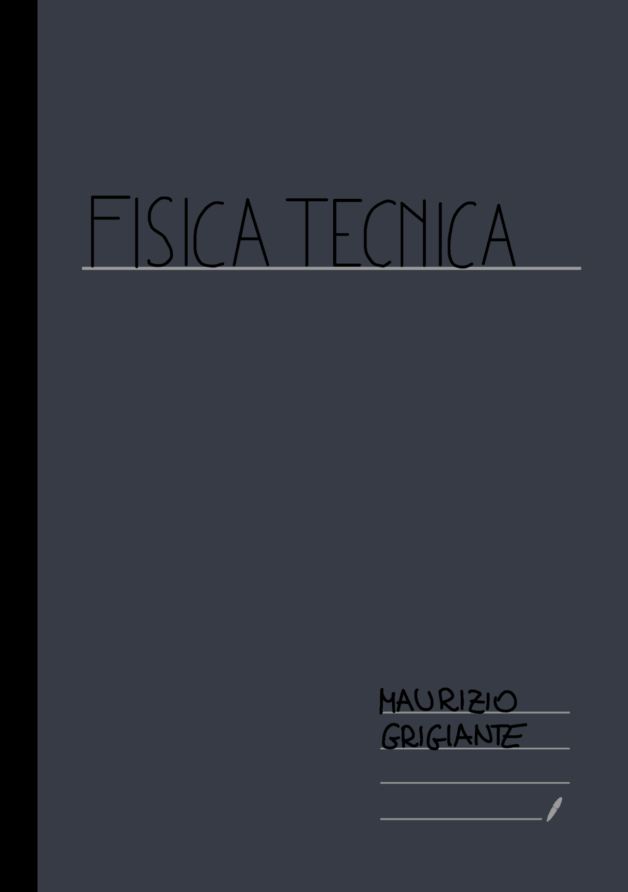 Appunti completi del corso di fisica tecnica | Appunti di Fisica Tecnica | Docsity