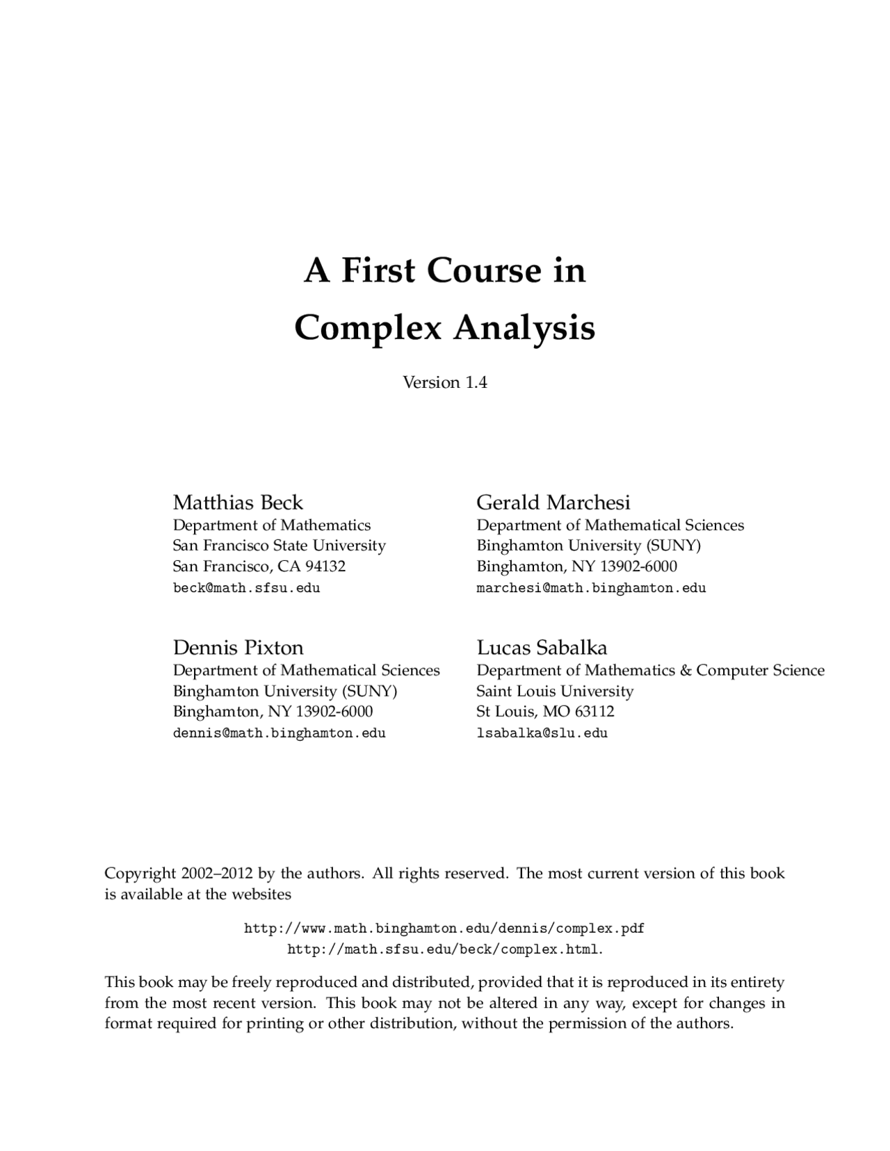 Complex Analysis: Properties of Holomorphic Functions and Laurent Series | Notas de estudo ...