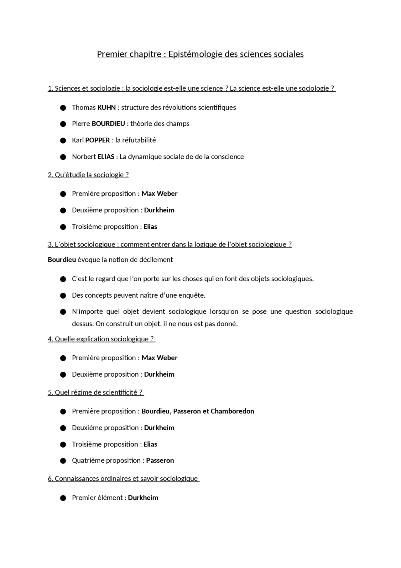 Cours Sciences Sociales Post-Bac hyper Important | Notes Sciences ...