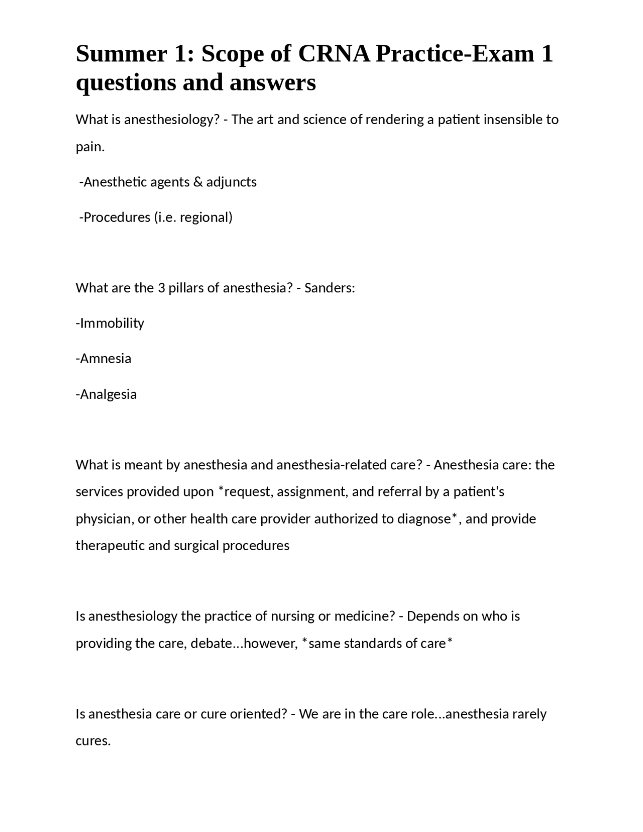 CRNA Practice Scope: An Overview of Anesthesia and Ethical ...