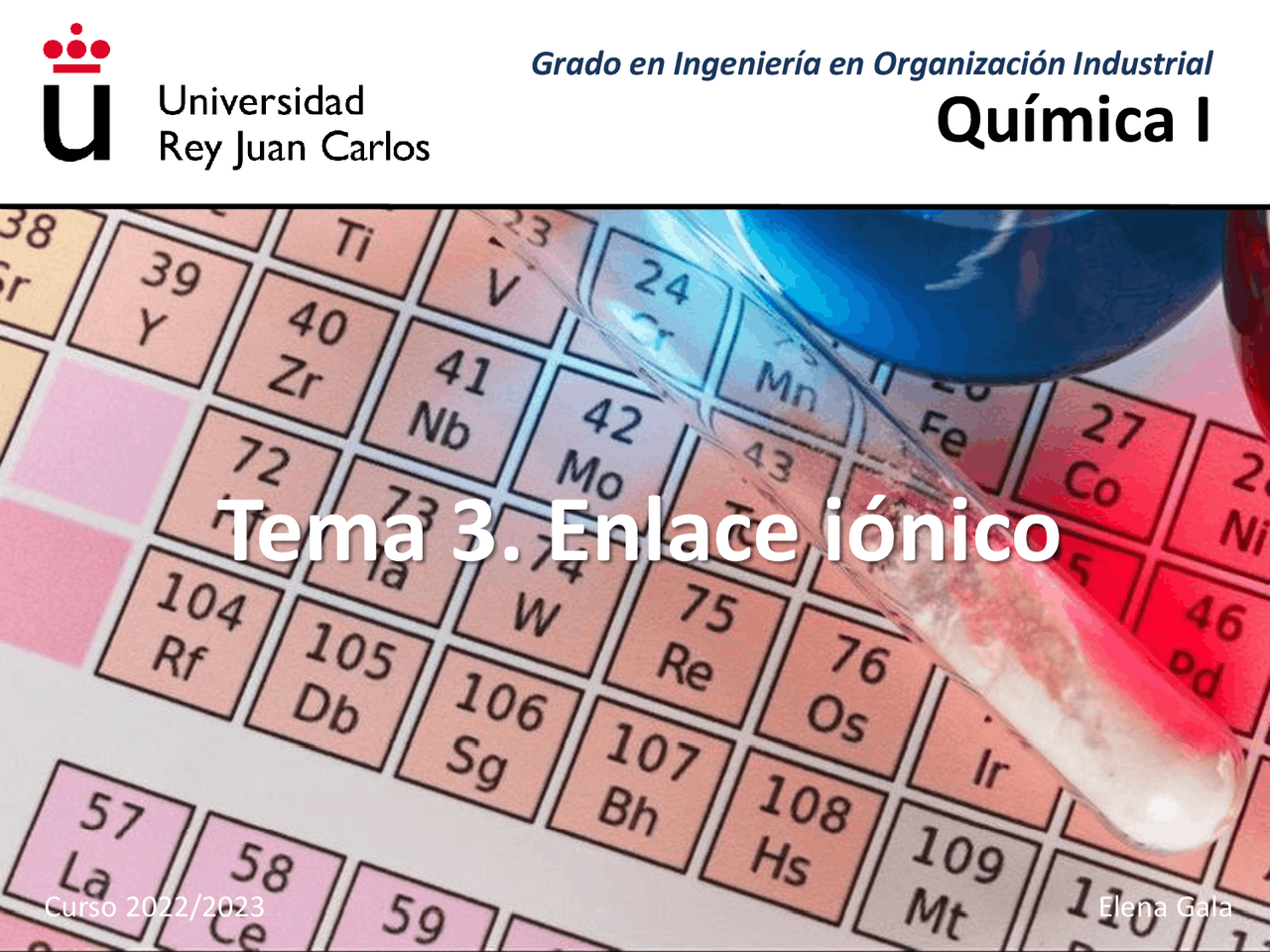 Formación de sólidos iónicos: entalpía de red y ciclos de Born-Haber y Born-Landé - Prof ...