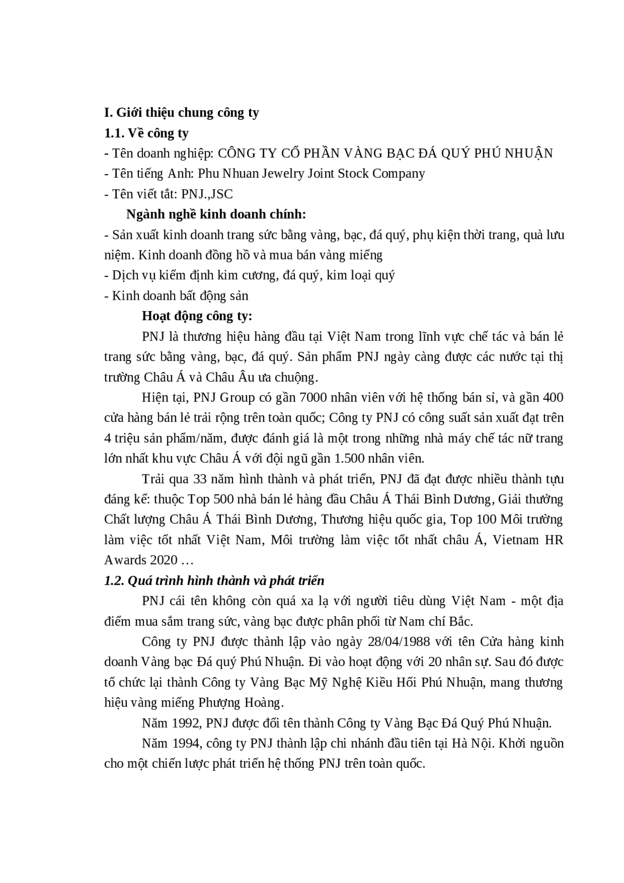 PNJ Business Plan 2023 - 2024 | Study Guides, Projects, Research ...