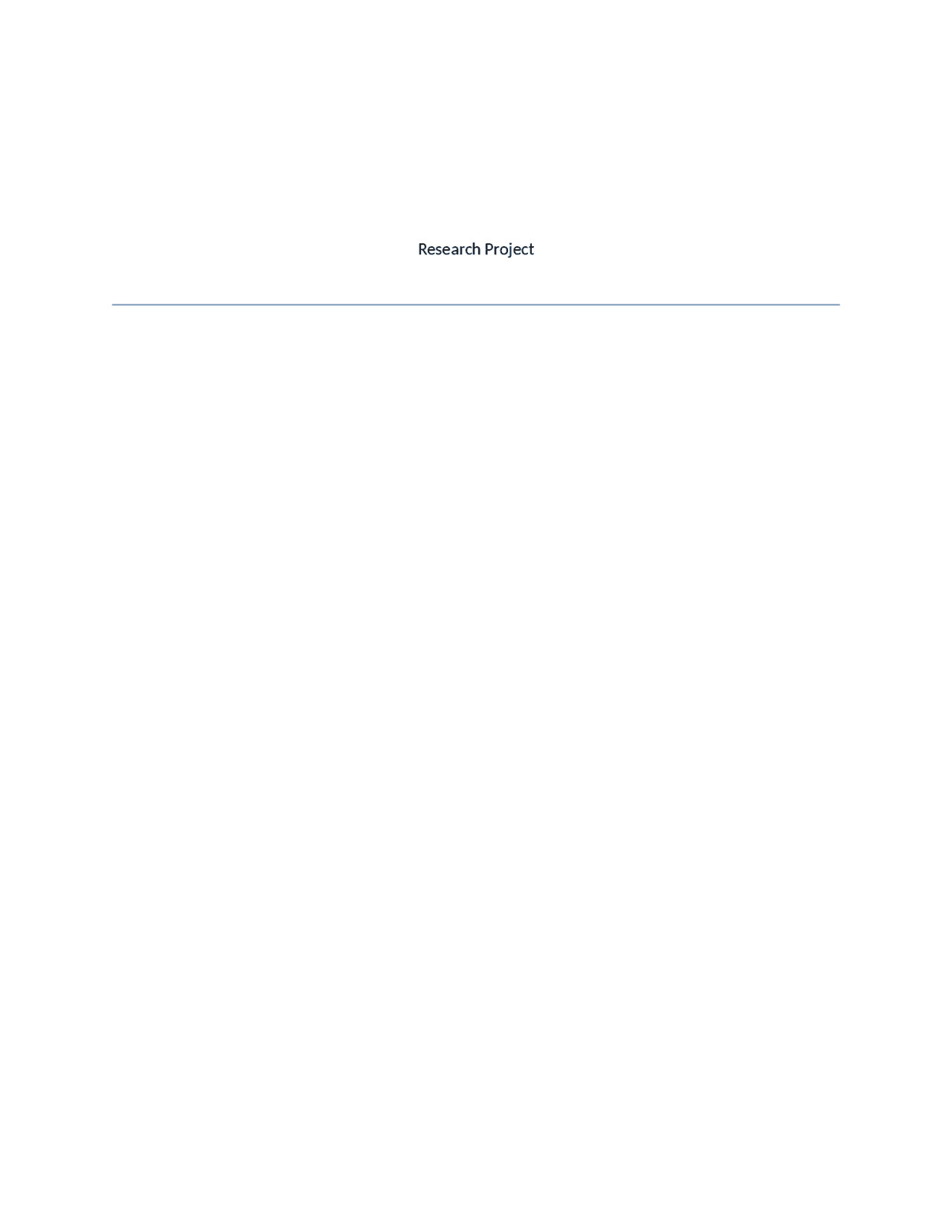 Research Project Assignment Assignments Introduction To Business Management Docsity