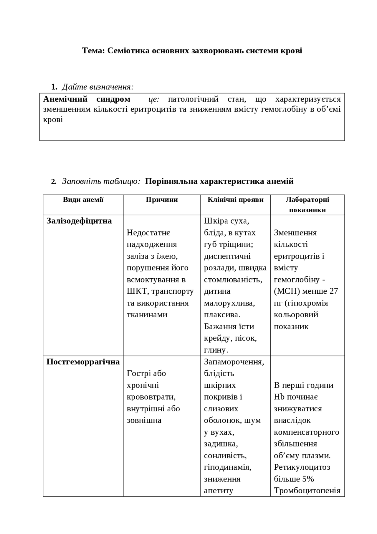 рабочая тетрадь по педиатрии | Конспекты лекций Педиатрия | Docsity