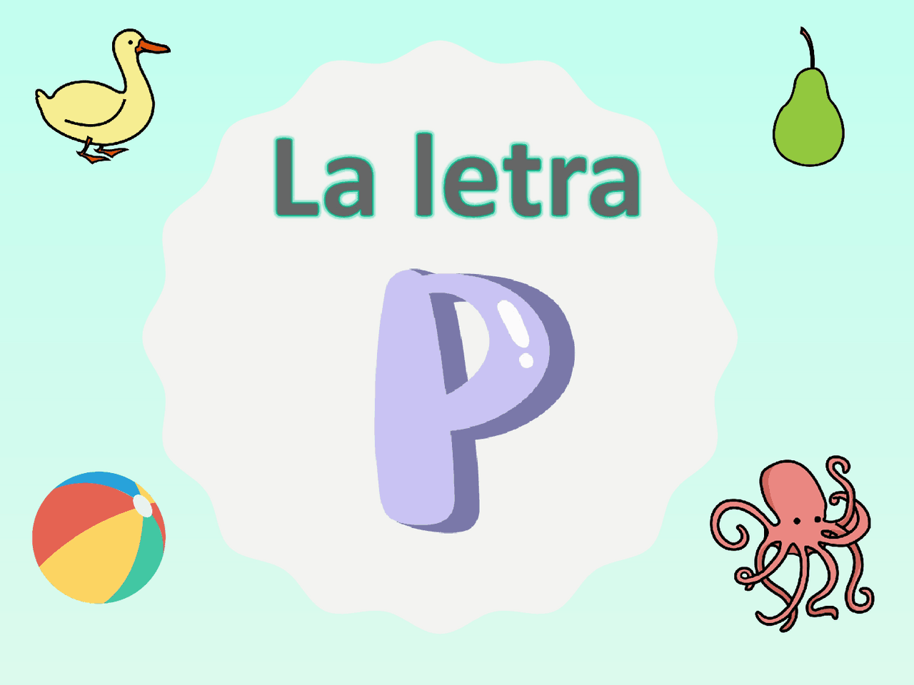 silaba inicial P