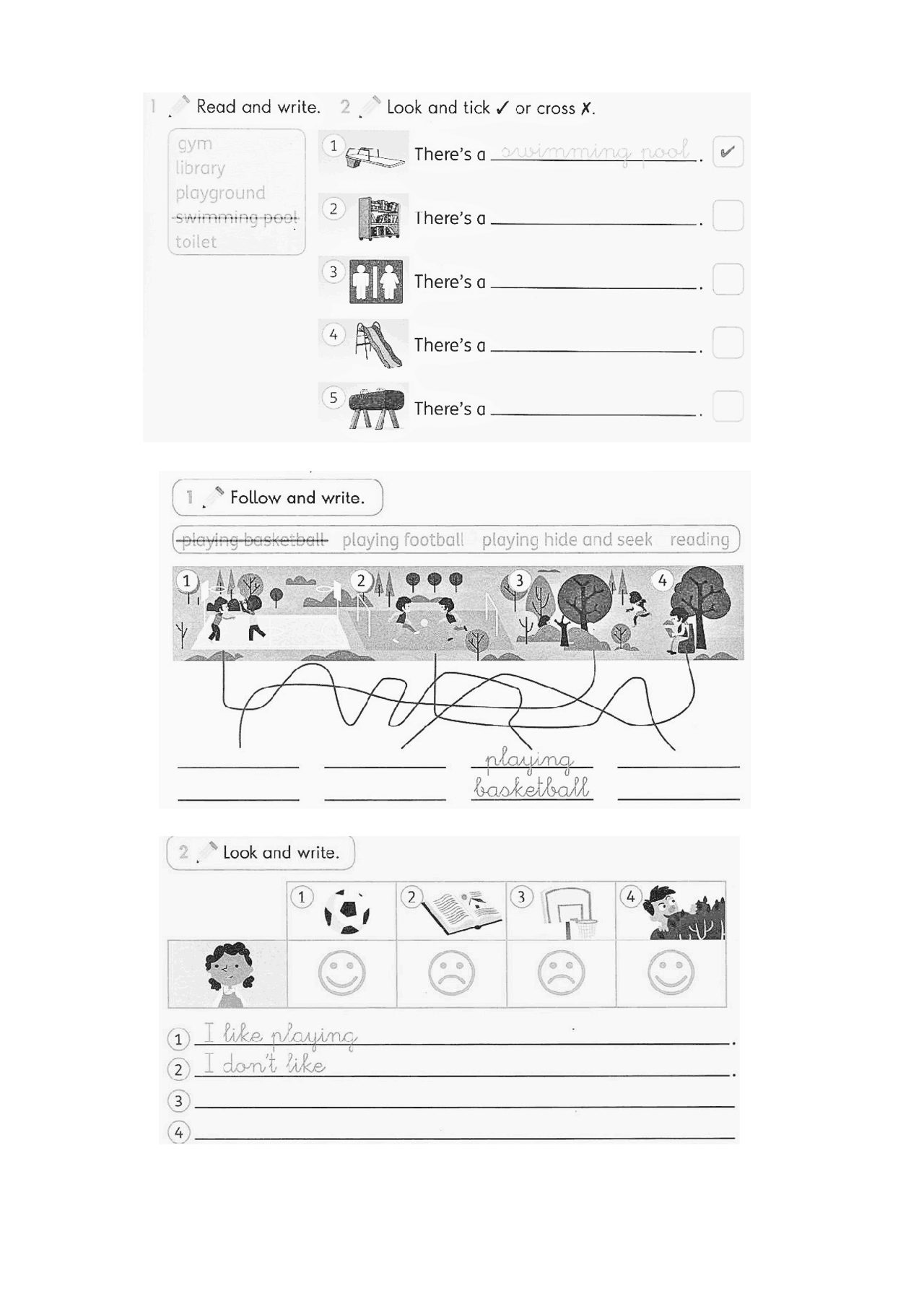 Hobbies and sports - Likes and dislikes | Ejercicios de Inglés | Docsity