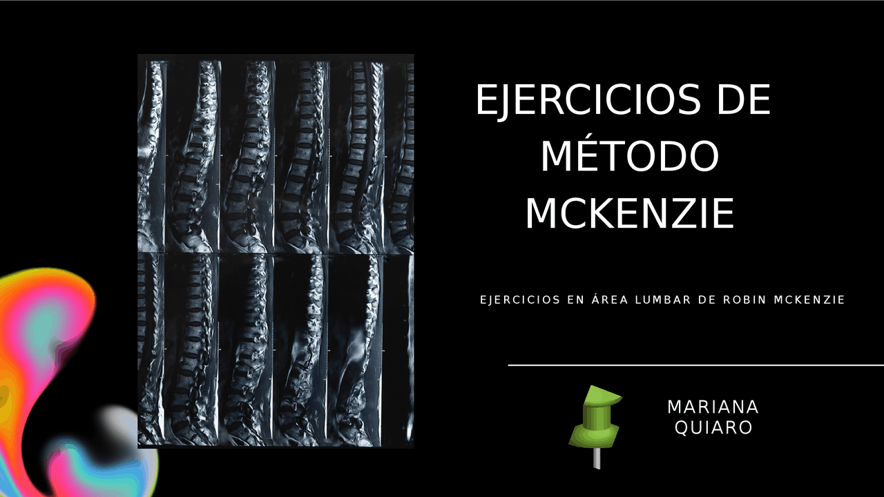 Método McKenzie para el tratamiento del dolor lumbar: ejercicios y ...