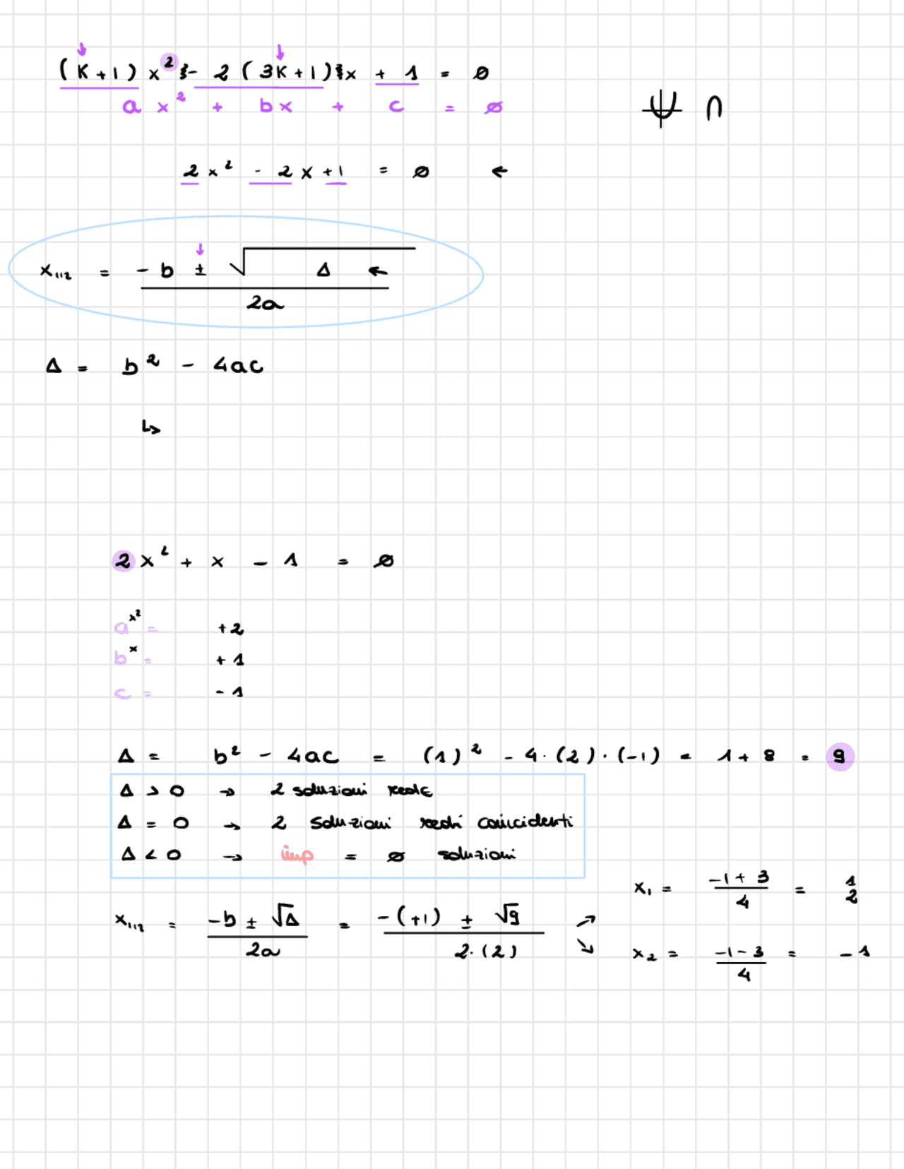 Sistemi Lineari: Equazioni e Sistemi Algebrici | Esercizi di Matematica ...