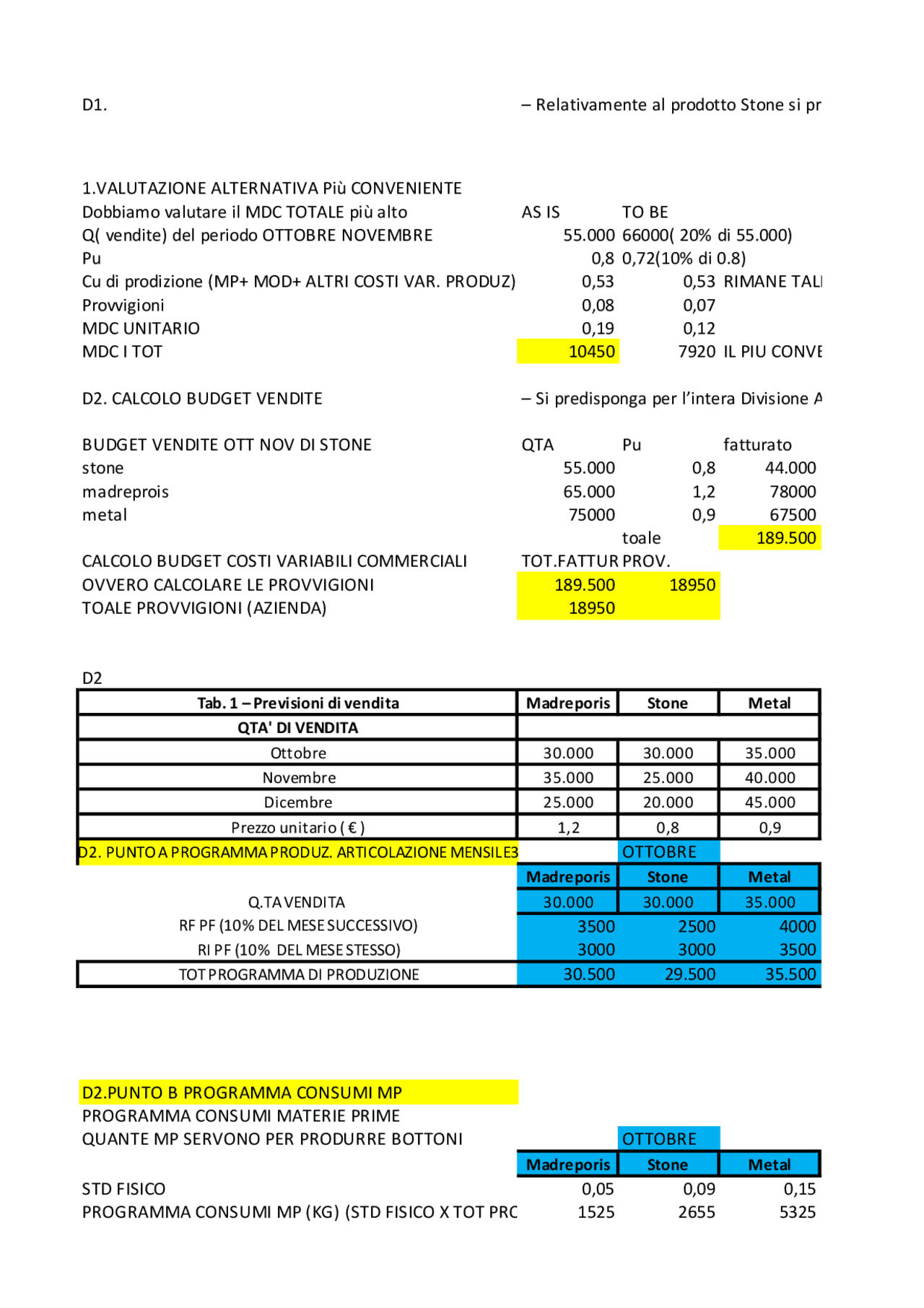 Esercizi PEC seconda parte del corso UNICATT (Invernizzi) | Esercizi di Programmazione e ...