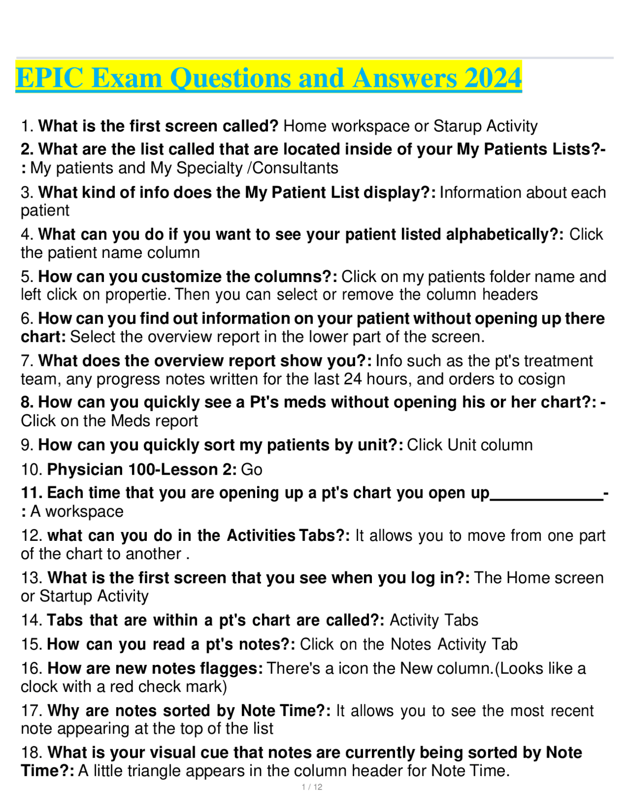 Understanding Patient List Management in Epic: A Comprehensive Guide ...