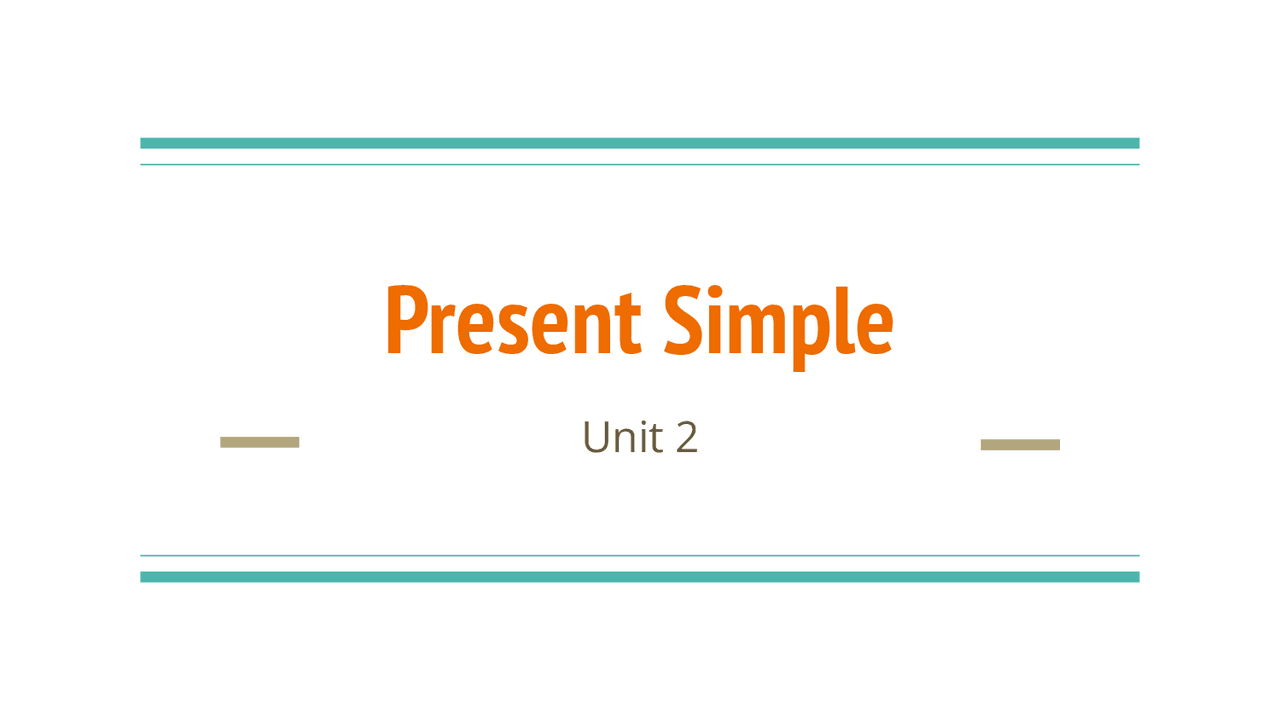 mapa conceptual present simple 1 eso | Ejercicios de Inglés | Docsity