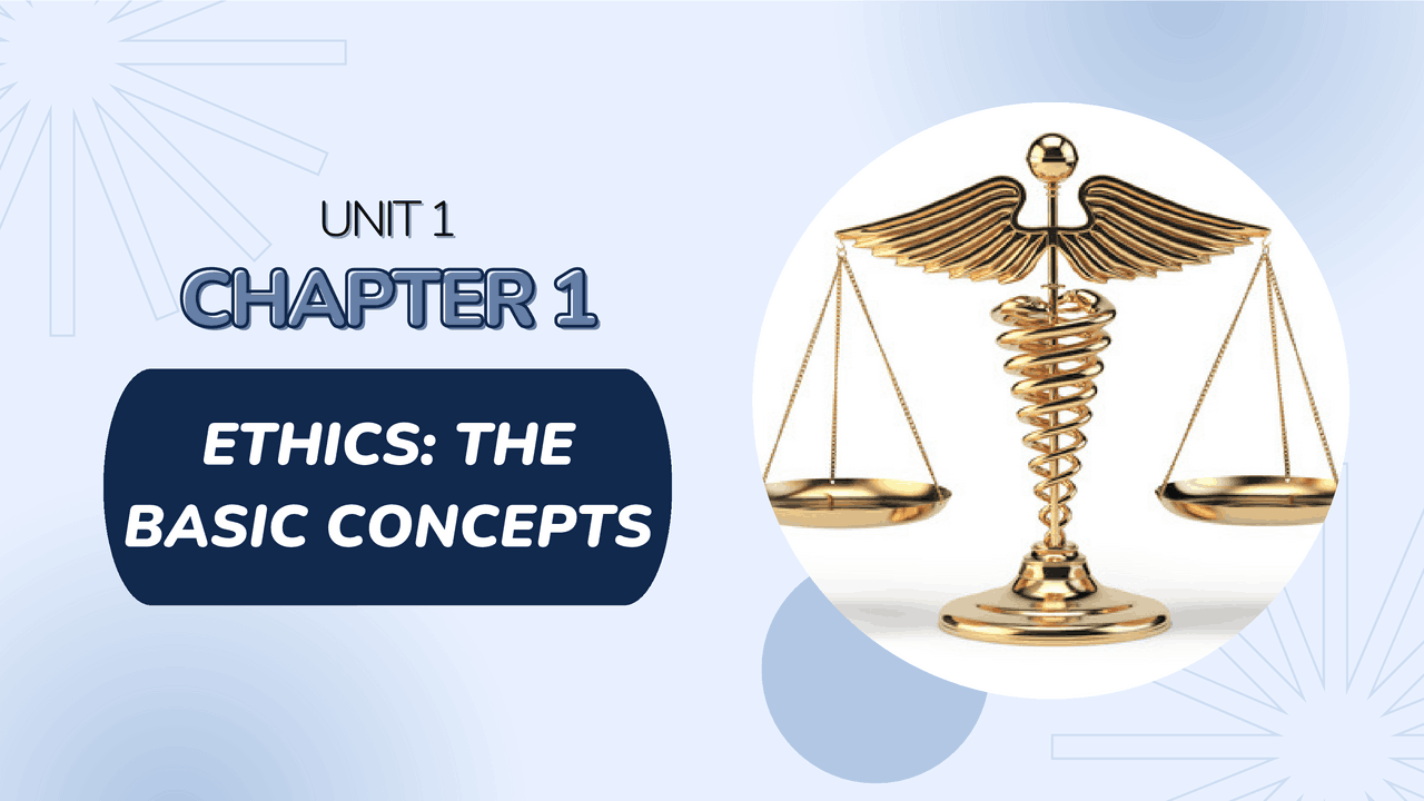 Ethics and Morality: Understanding Basic Concepts and Dilemmas | Slides Ethics | Docsity