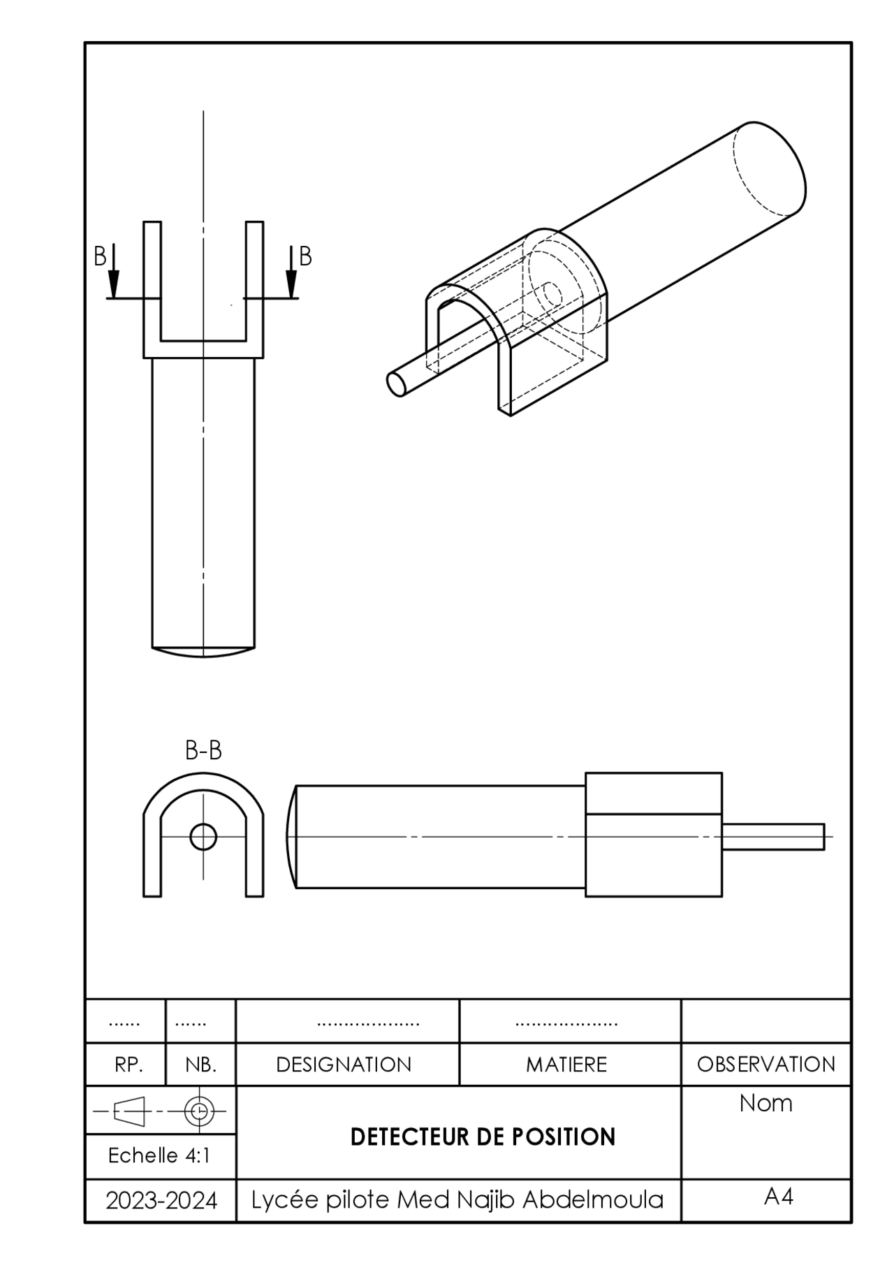 dessin de définition | Exams Technology | Docsity