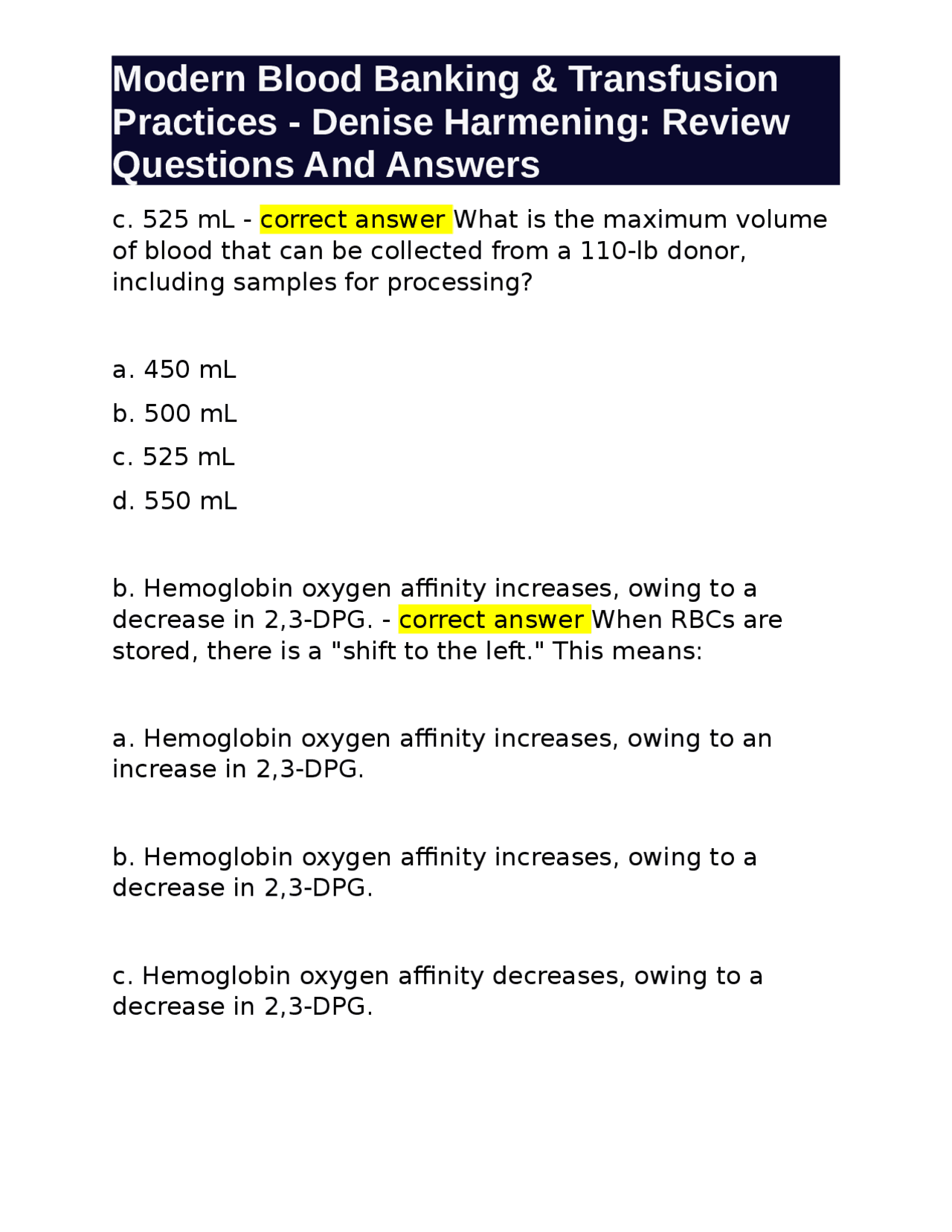 Modern Blood Banking & Transfusion Practices - Denise Harmening: Review ...