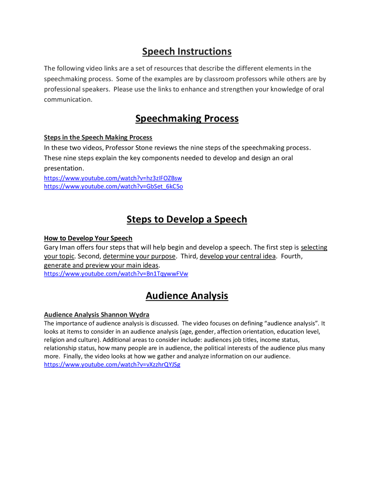 Speechmaking Process: A Comprehensive Guide for Oral Communication ...