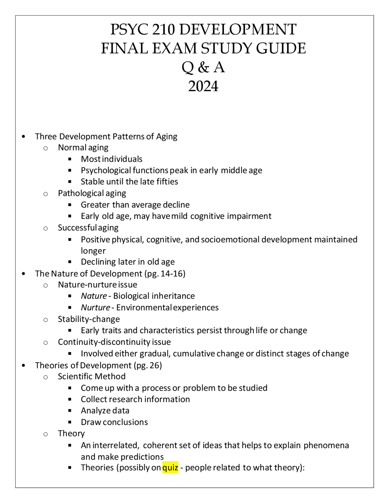 Understanding Human Development: From Conception to Childhood | Exams ...