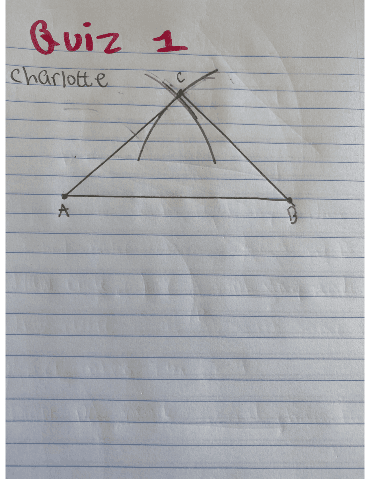 math quiz 1 workbook | Study notes Mathematics | Docsity