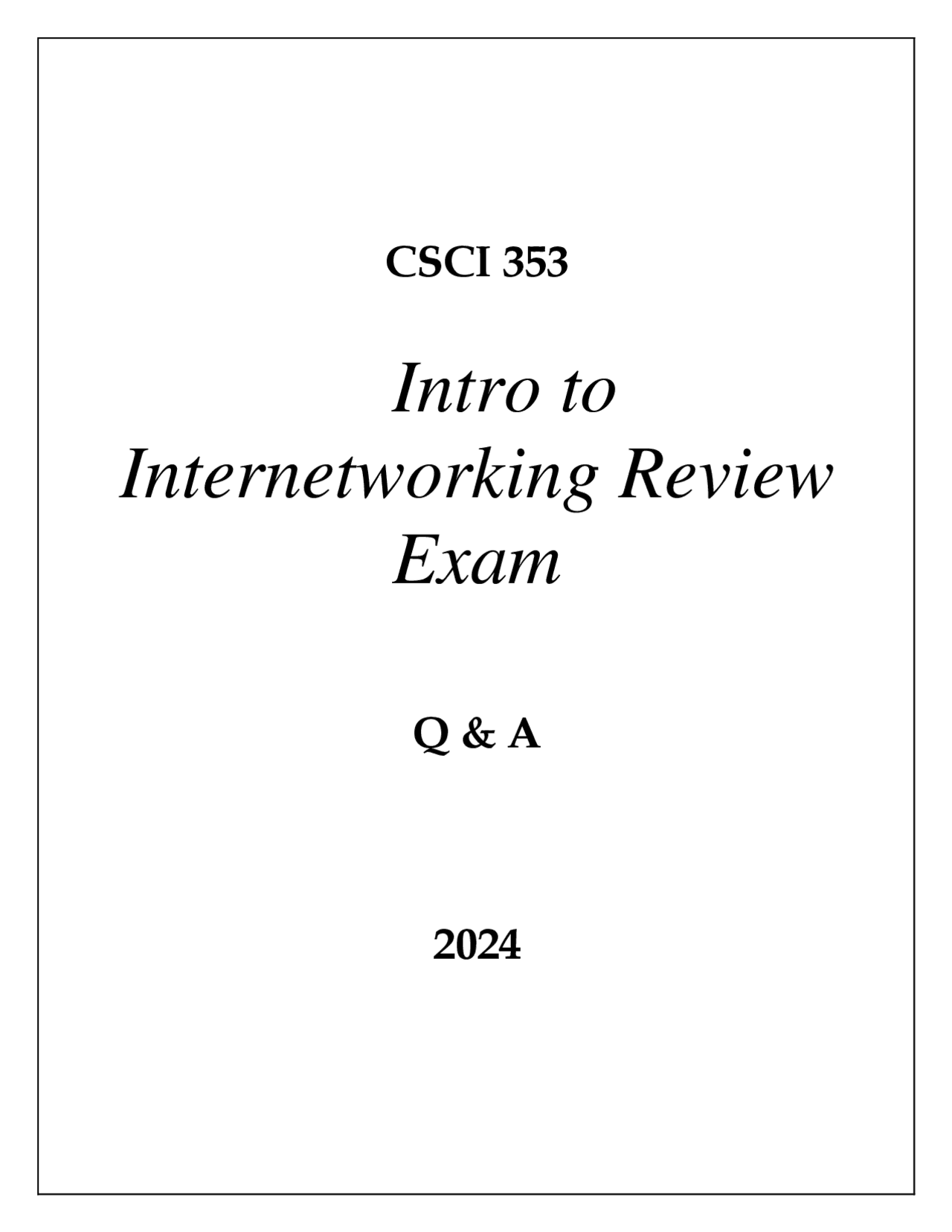 Understanding Network Layer & Congestion Control in Networking Fundamentals | Exams Computer ...