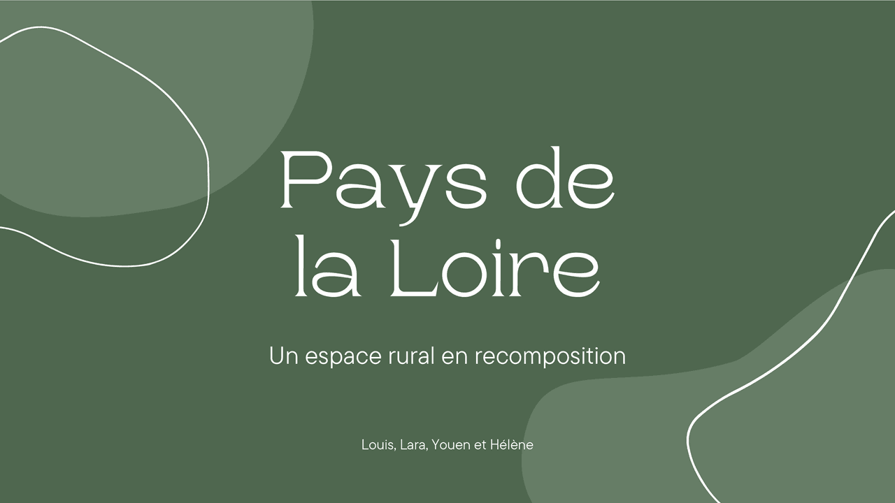 Les Pays de la Loire | Notes Géographie | Docsity