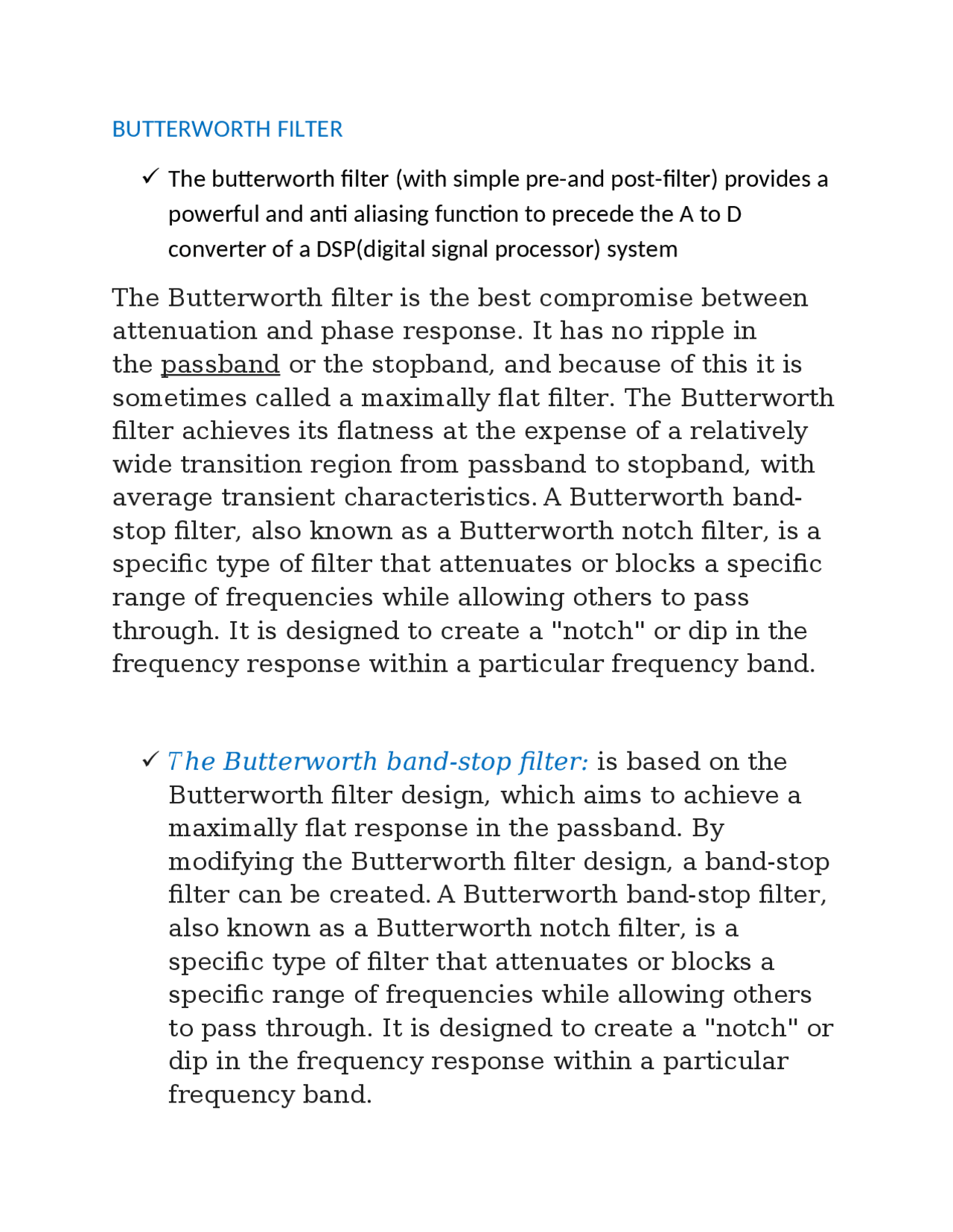Butterworth Filter: Types, Characteristics, and Applications | Schemes ...