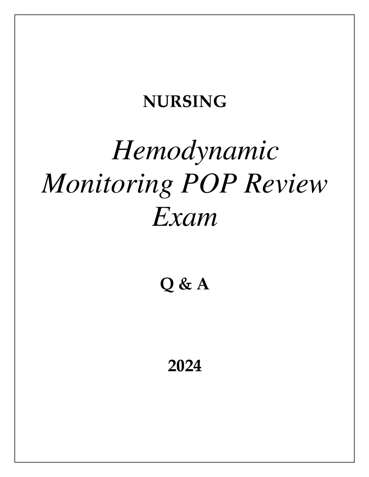Understanding Pulmonary Artery & Central Venous Pressures: Cardiac ...