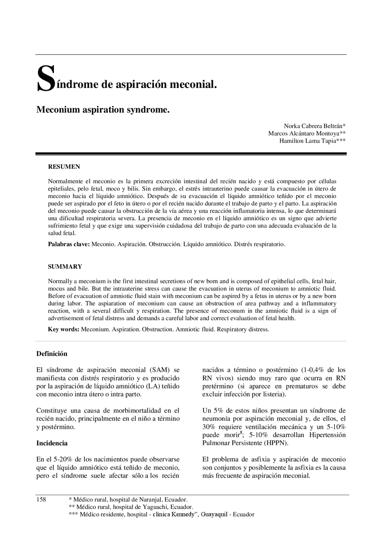 Síndrome de aspiración meconial: causas, síntomas y tratamiento | Guías ...
