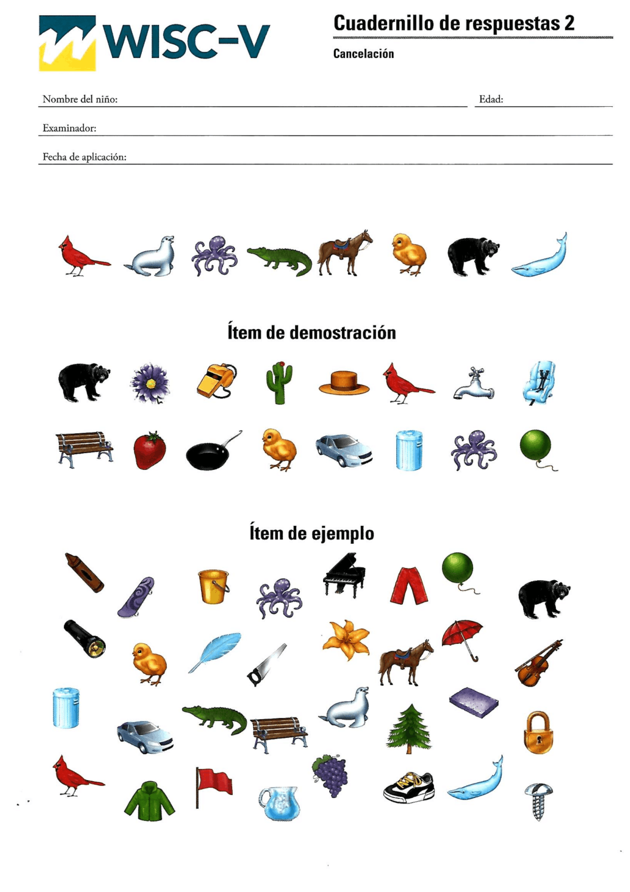 cuadernillo de respuestas wisc 2 | Guías, Proyectos, Investigaciones de ...